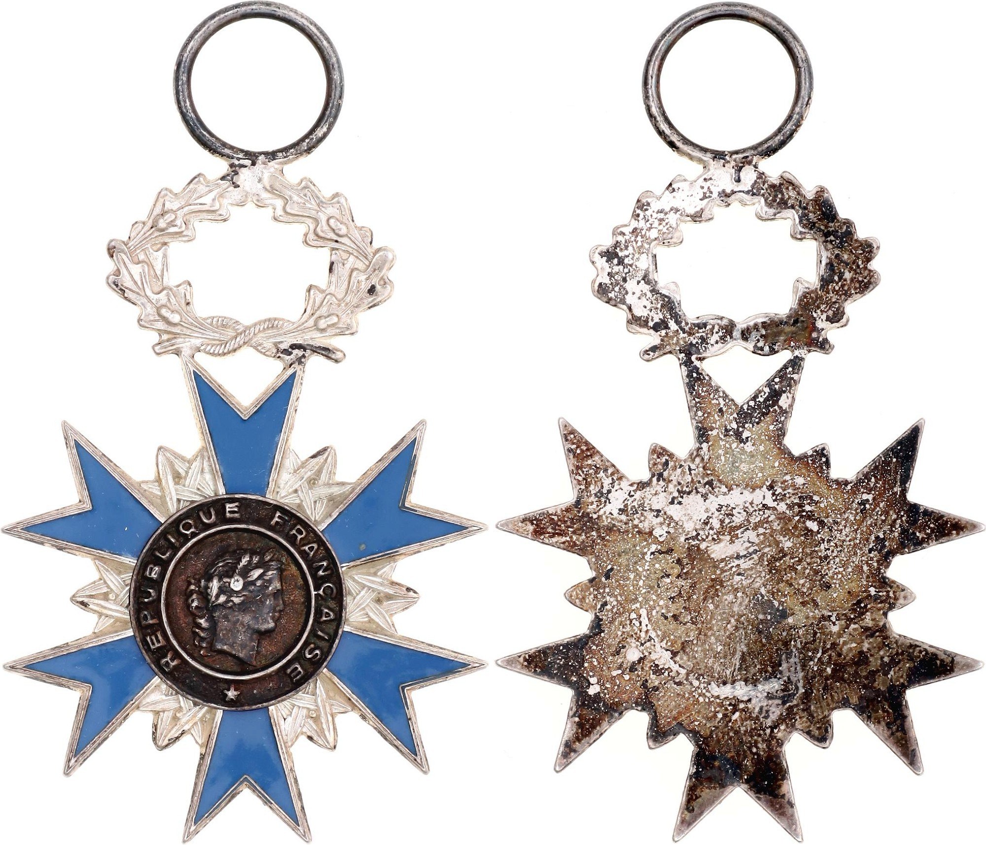 France National Order of Merit Knight Cross 1980 -th - Aukcja ...