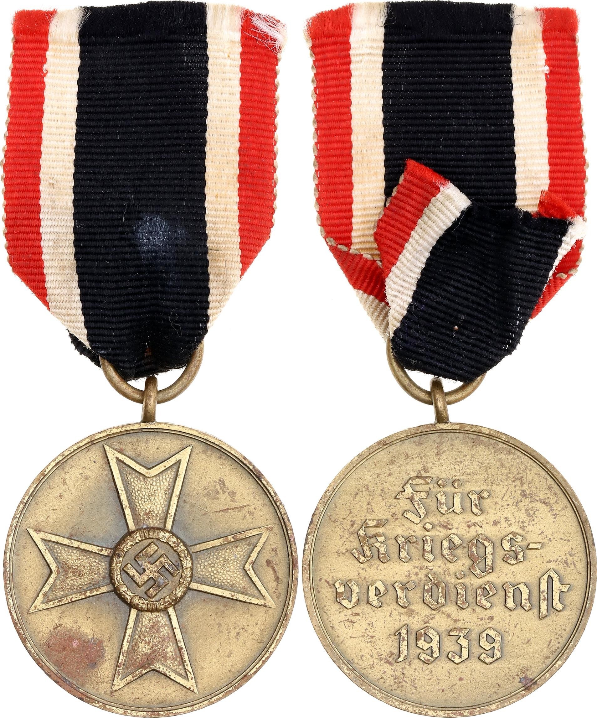 Germany - Third Reich War Merit Bronze Medal 1939 - Aukcja internetowa ...
