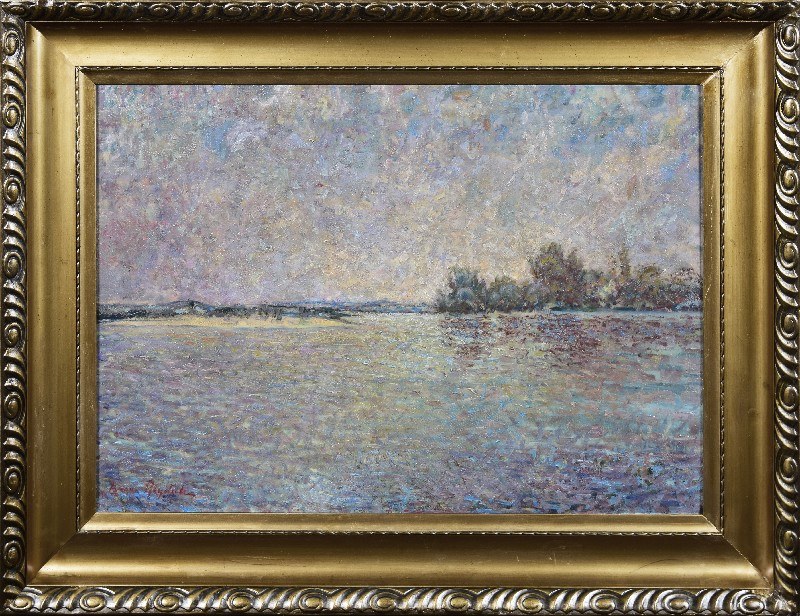 Bronisław HEYDUK (1909-1984), Zalew Szczeciński, 1949 - Aukcja ...