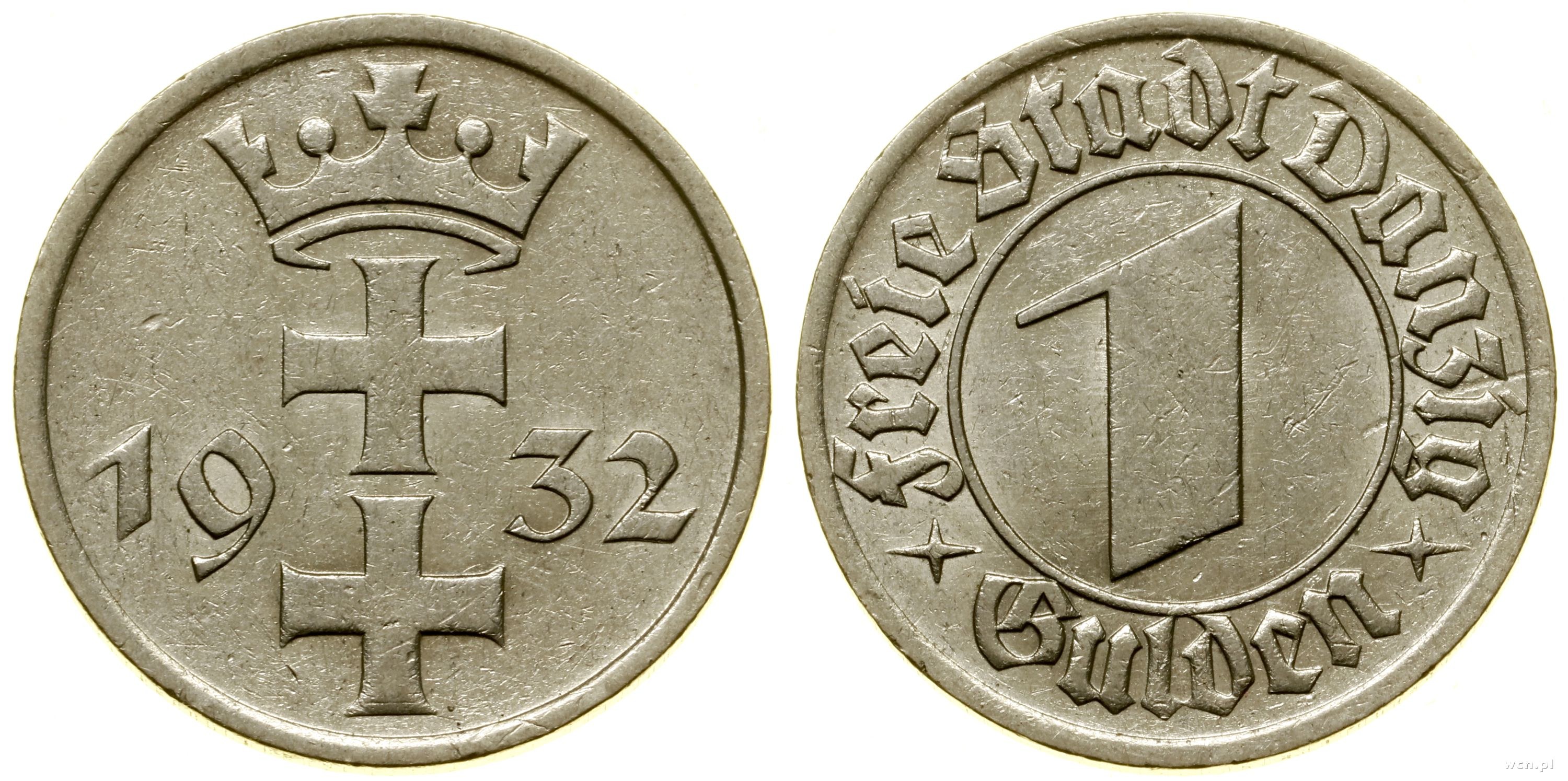Polska, 1 gulden, 1932, Berlin - Aukcja internetowa / Licytacja online - Cena - OneBid