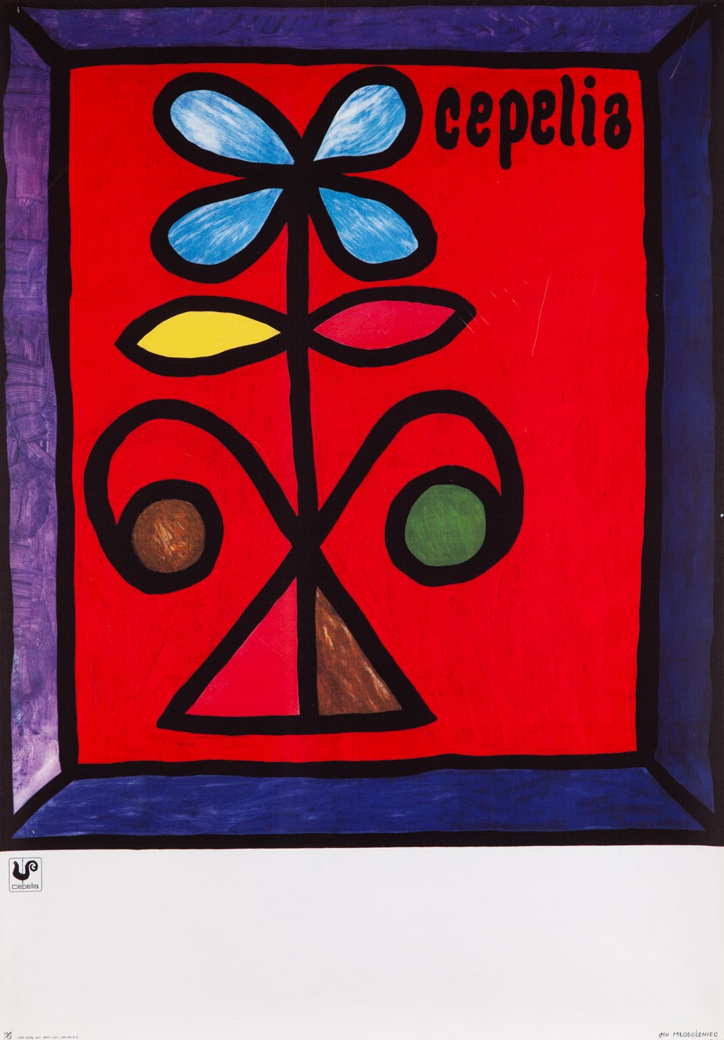 Jan MŁODOŻENIEC (1929 - 2000), Plakat CEPELIA, 1971 - Aukcja ...