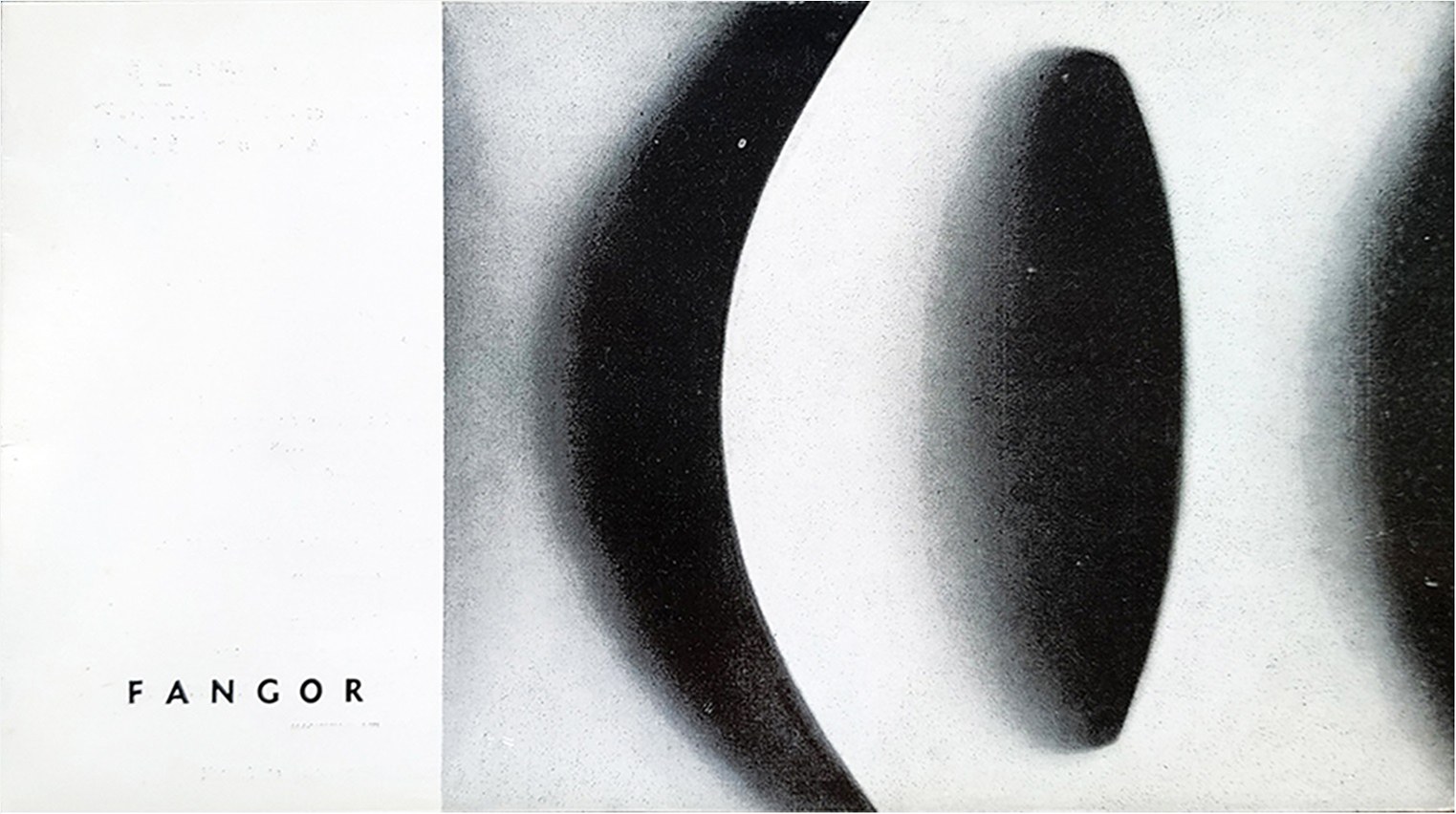 Wojciech Fangor (1922 - 2015), Katalog wystawy w Galerie Lambert, Paris ...