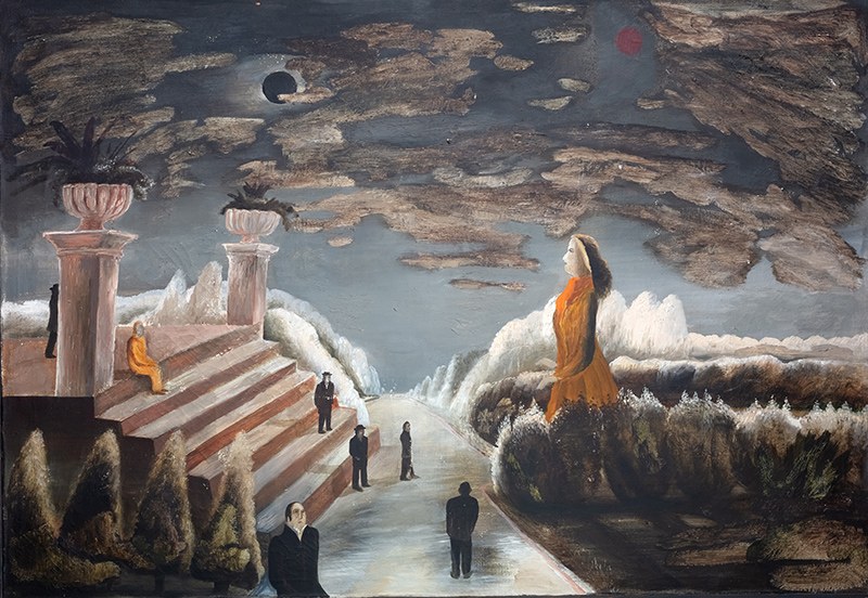 Maria Anto (ur. 1937) - Biały Park II, 1983 - Aukcja internetowa ...