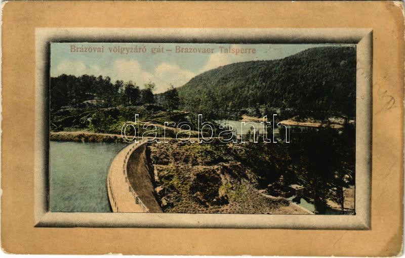1914 Brázova, Breazova; Völgyzáró gát. Weisz Adolf (Resicabánya ...