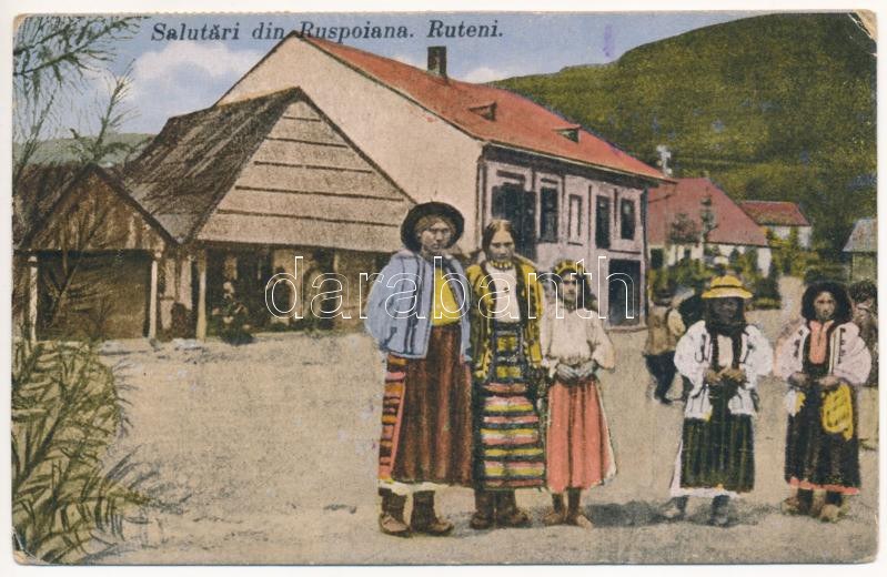 1929 Ruszpolyána, Havasmező, Havaskő, Poienile de sub Munte, Ruspoiana ...