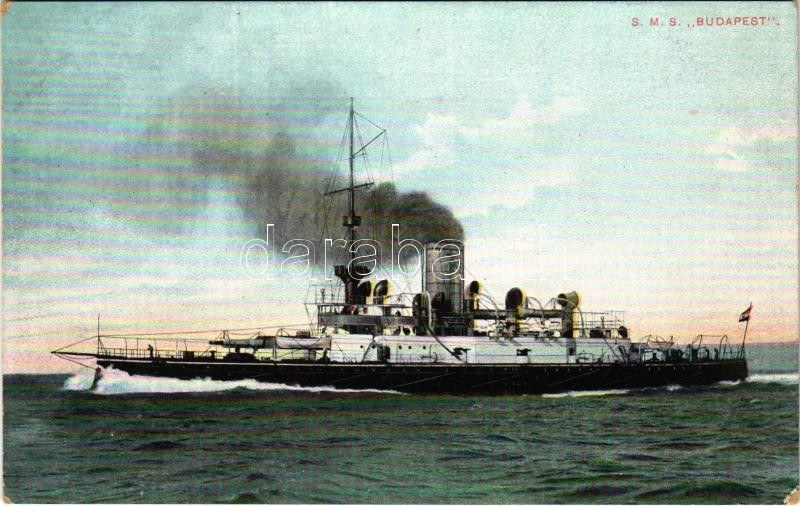 K.u.K. Kriegsmarine / SMS Budapest az Osztrák-Magyar Haditengerészet ...