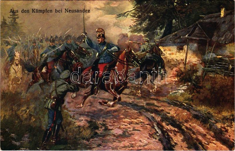 Aus den Kämpfen bei Neusandez / WWI German military (EK) - Aukcja internetowa / Licytacja online ...