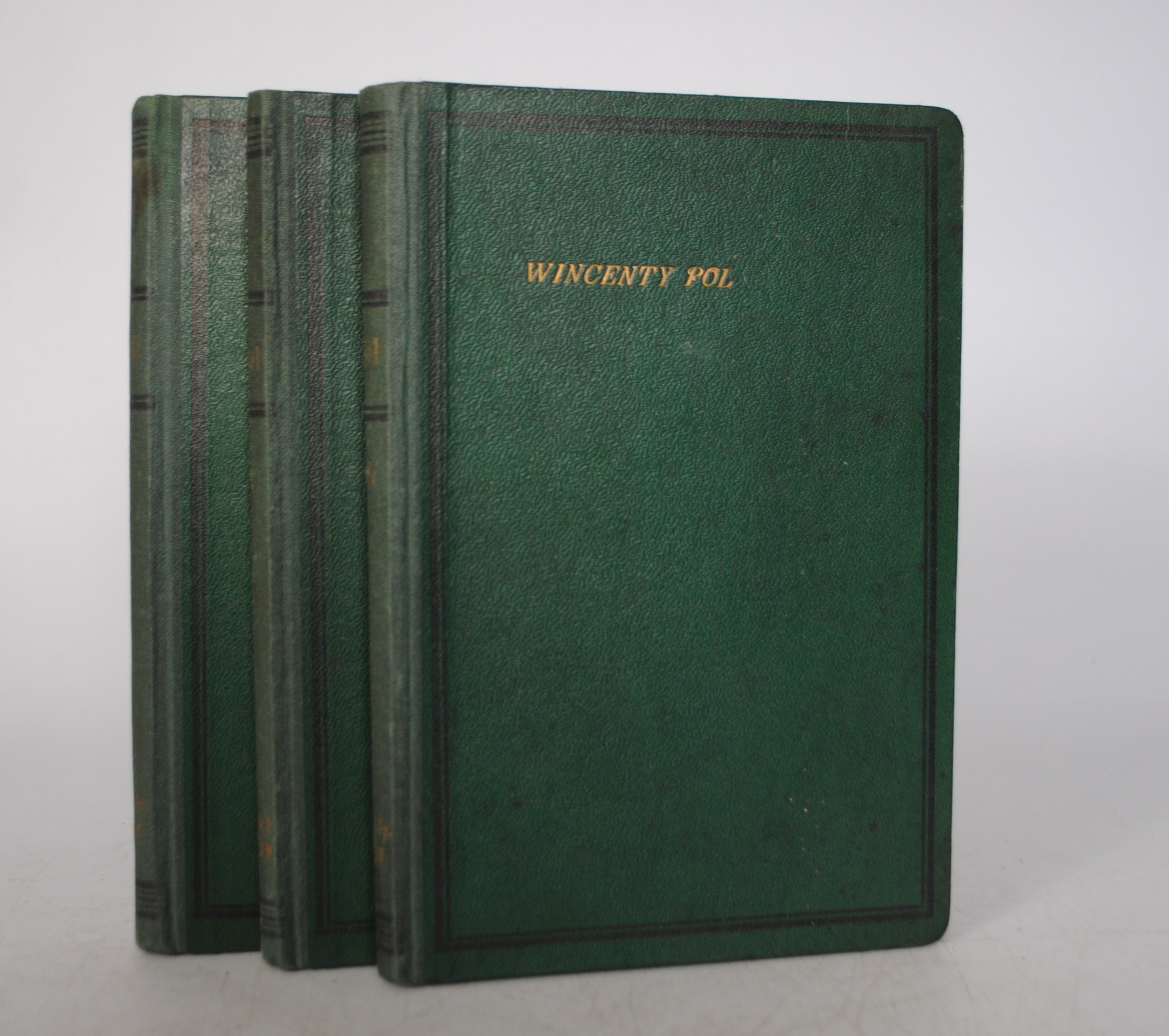 Works of Wincenty Pol - Collection of 3 Volumes - Mikołów G. Śl ...