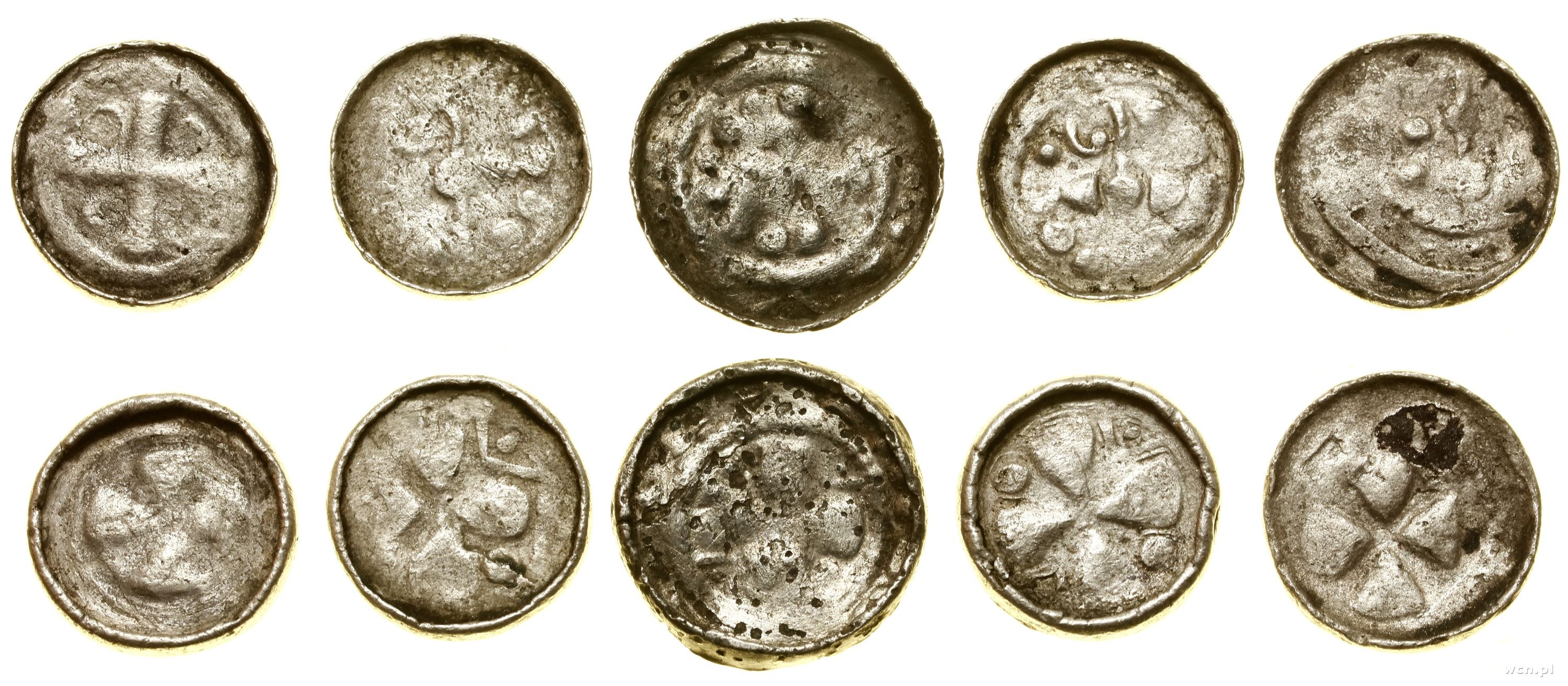 Germany, set of 5 cross denarii, 10th / 11th century. - Online auction ...
