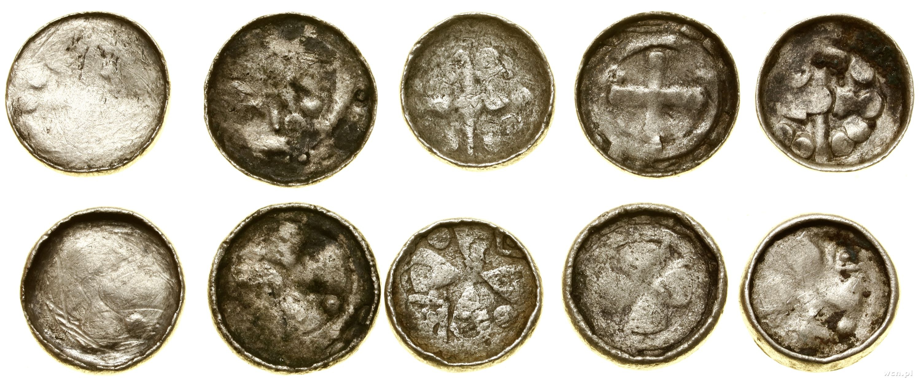 Germany, set of 5 cross denarii, 10th / 11th century. - Online auction ...