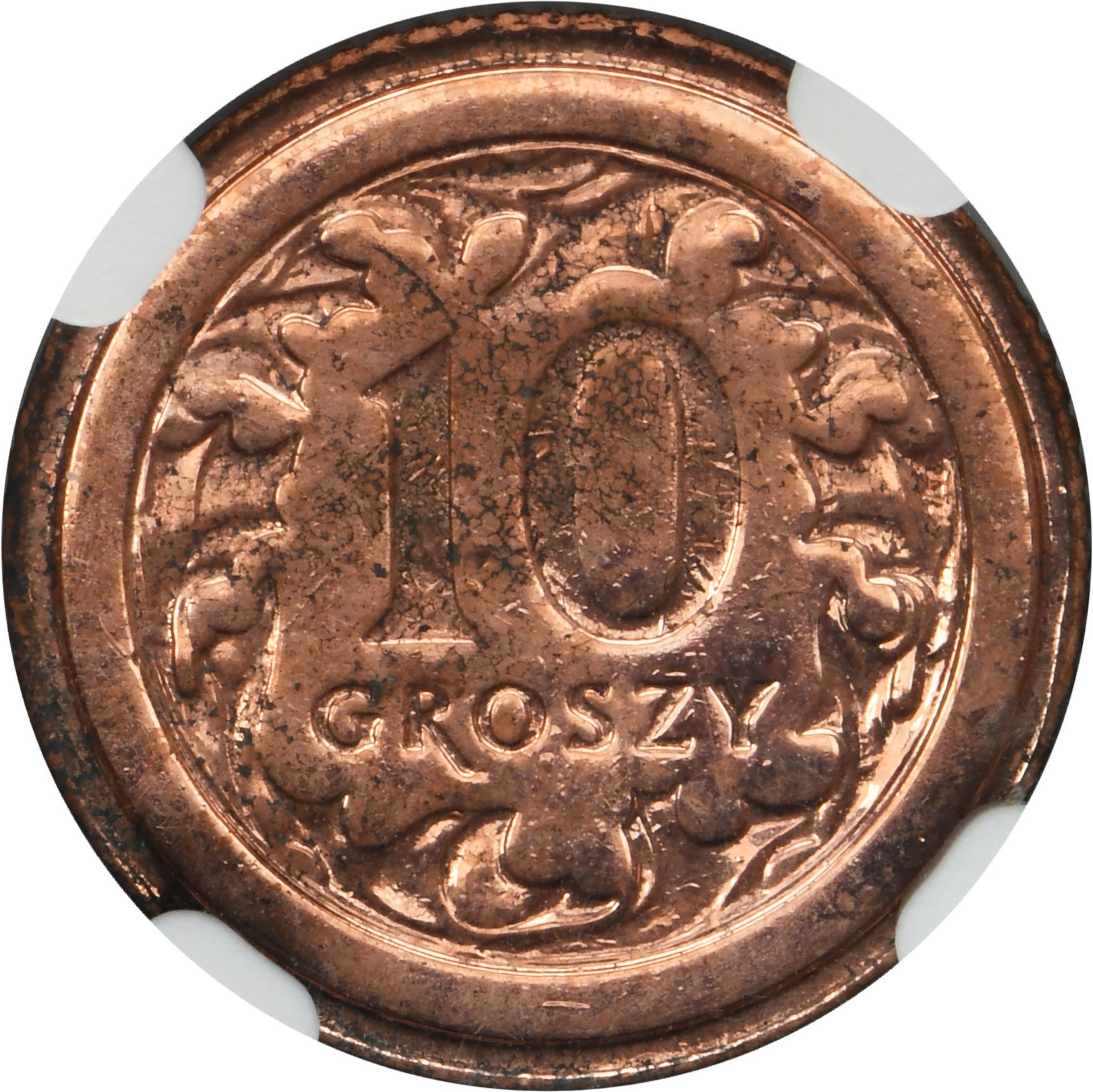 SAMPLE COPPER, 10 pennies 2006 - NGC MS62 RB - VERY RARE, RETURNED ...