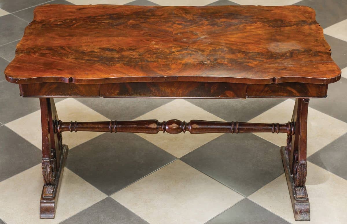 STÓŁ W STYLU BIEDERMEIER, Polska, Warszawa, ok. 1835-1840 - Aukcja ...