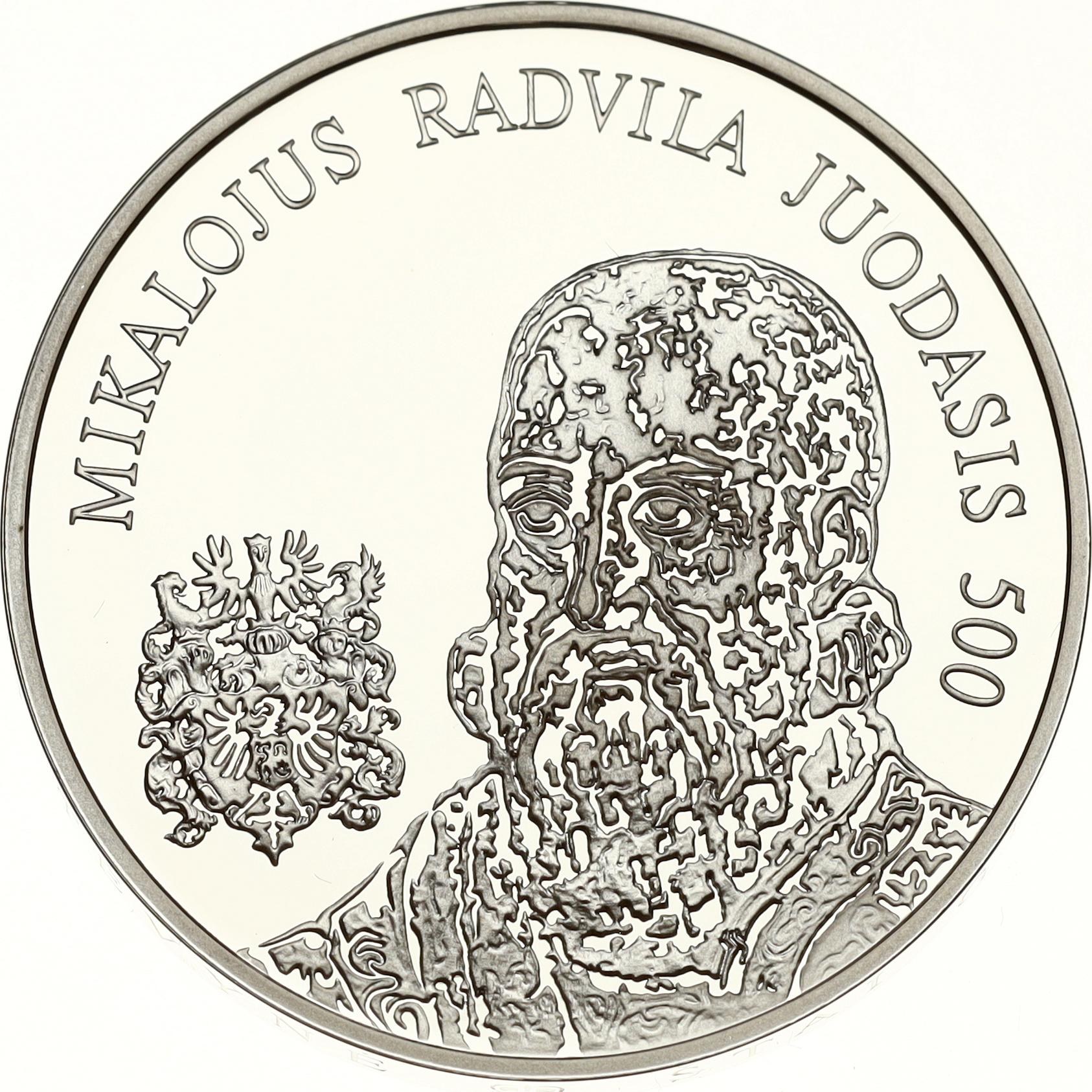 Litwa. 20 Euro 2015 Mikalojus Radvila Juodasis - Aukcja internetowa ...