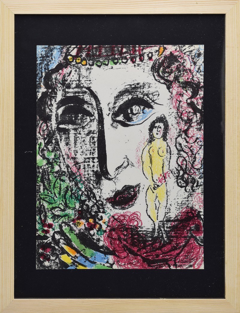 Marc CHAGALL (1887-1985), Cyrk przyjechał [duch cyrku] - Aukcja internetowa / Licytacja online ...