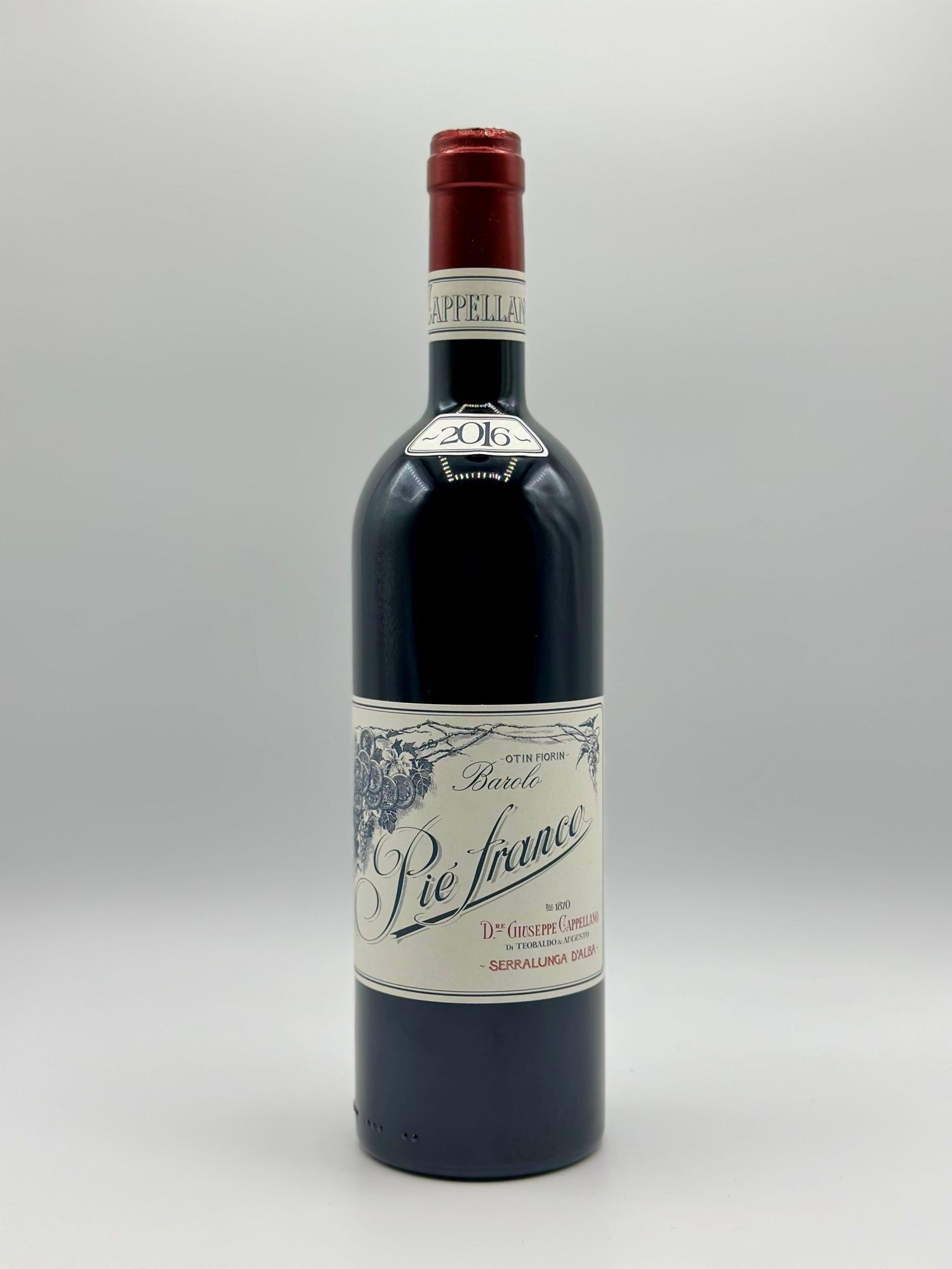 Giuseppe Cappellano, Barolo Otin Fiorin Pie Franco - Michet - Aukcja internetowa / Licytacja ...