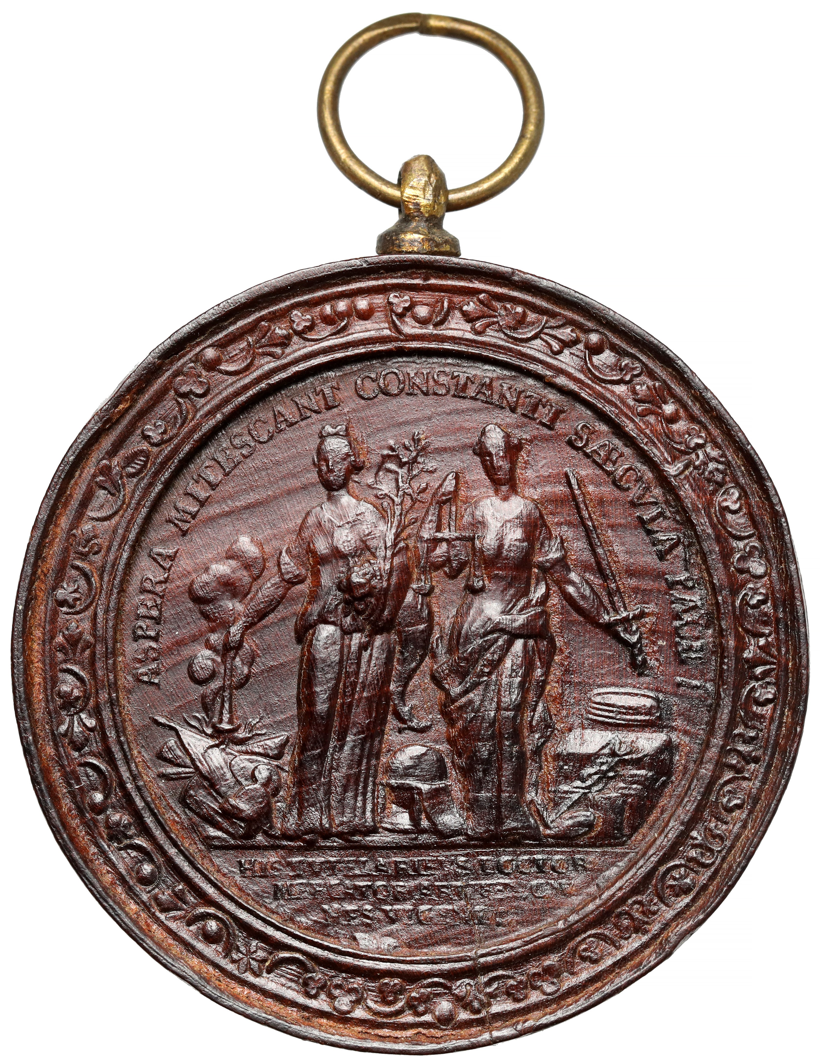 Norymberga, Medal warcabowy / Brettstein - Pax i Justitia - Aukcja ...