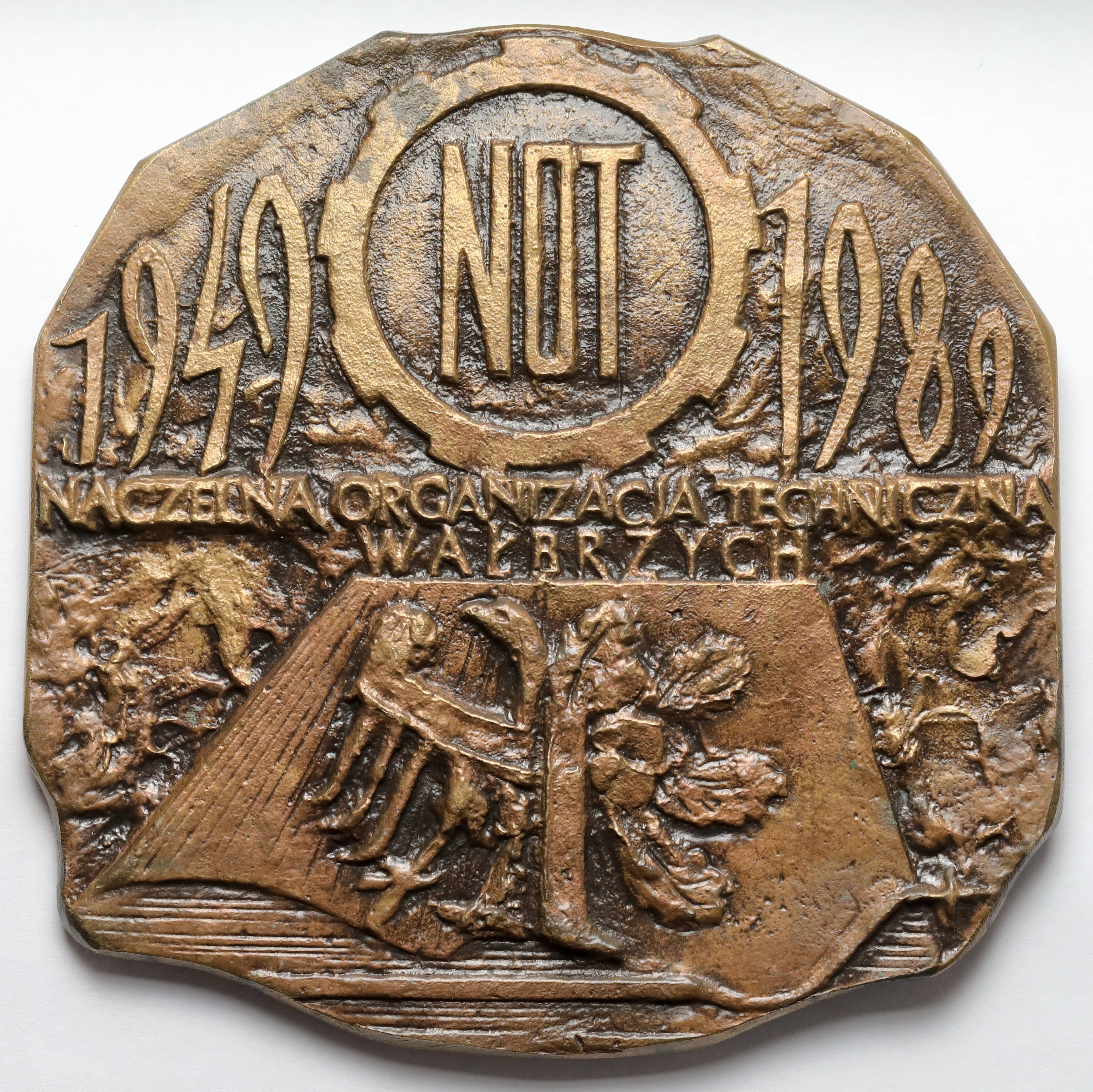 Stasiński, Medal Naczelna Organizacja Techniczna Wałbrzych 19889 ...