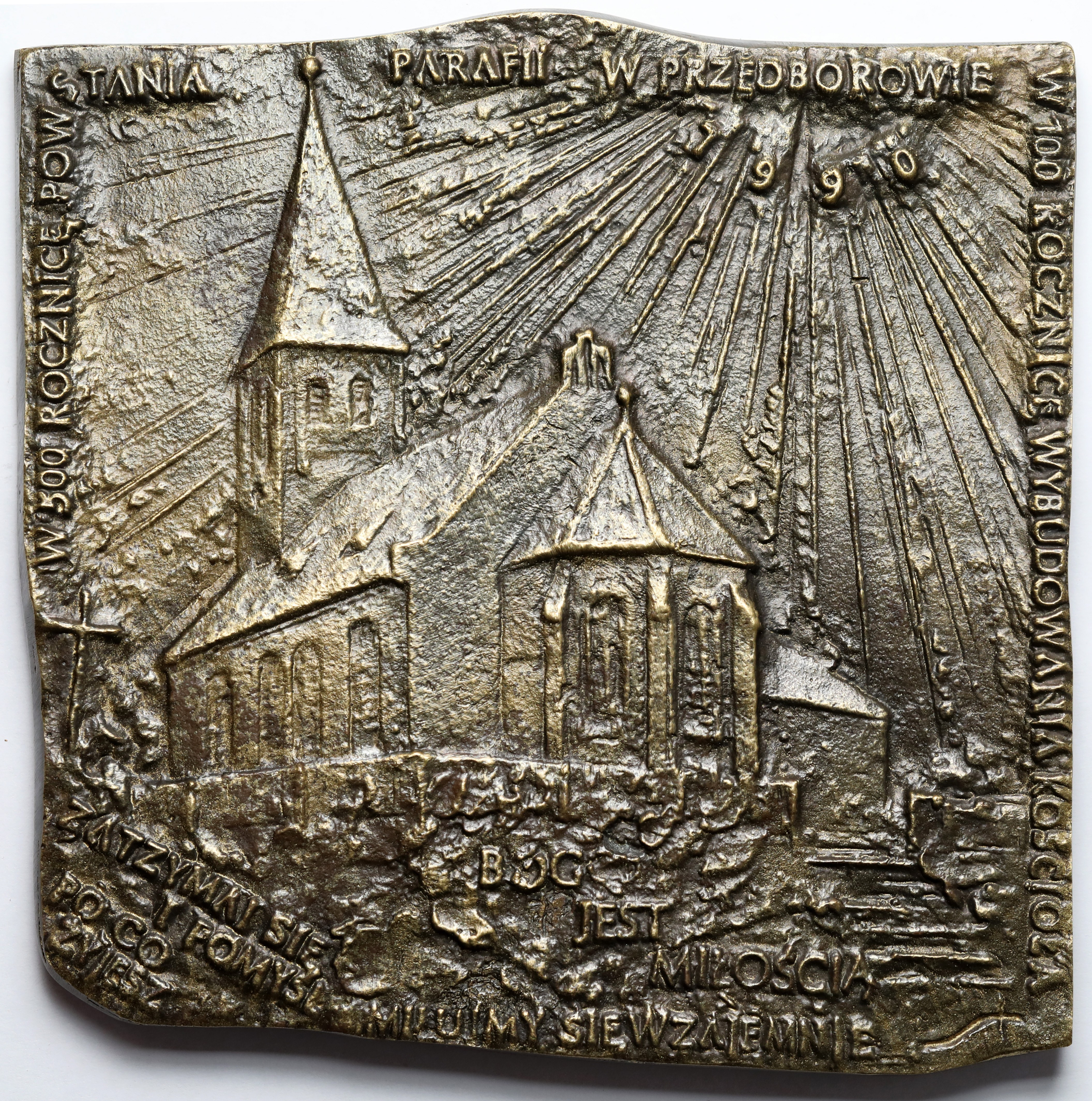 Stasiński, Medal W 500 rocznicę powstania parafii w Przędborowie ...