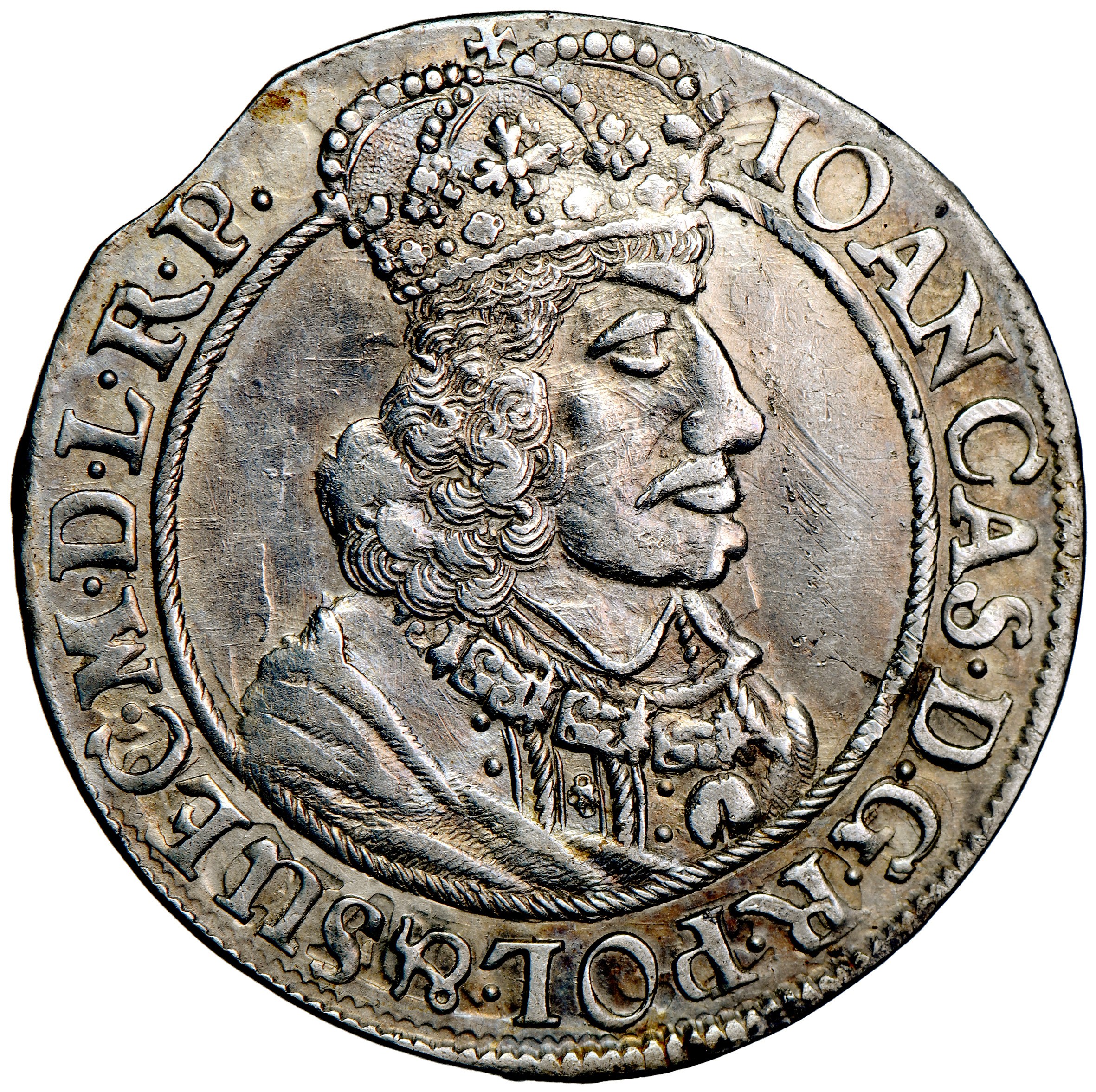 Polska, Jan Kazimierz, Gdańsk, ort 1655, men. Gdańsk - Aukcja ...