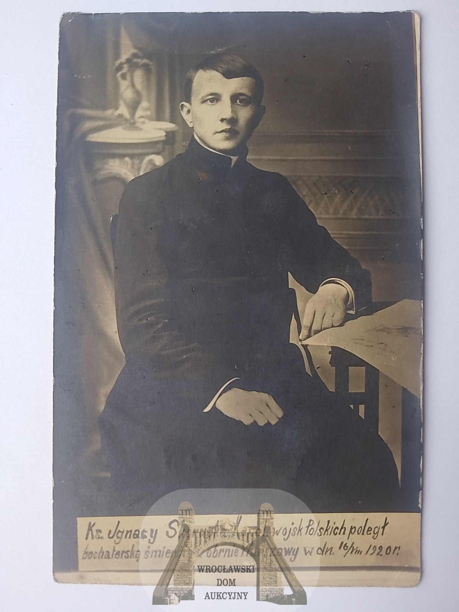 Patriotyczna, wojna polsko bolszewicka, ksiądz Ignacy Skorupka, 1920 ...