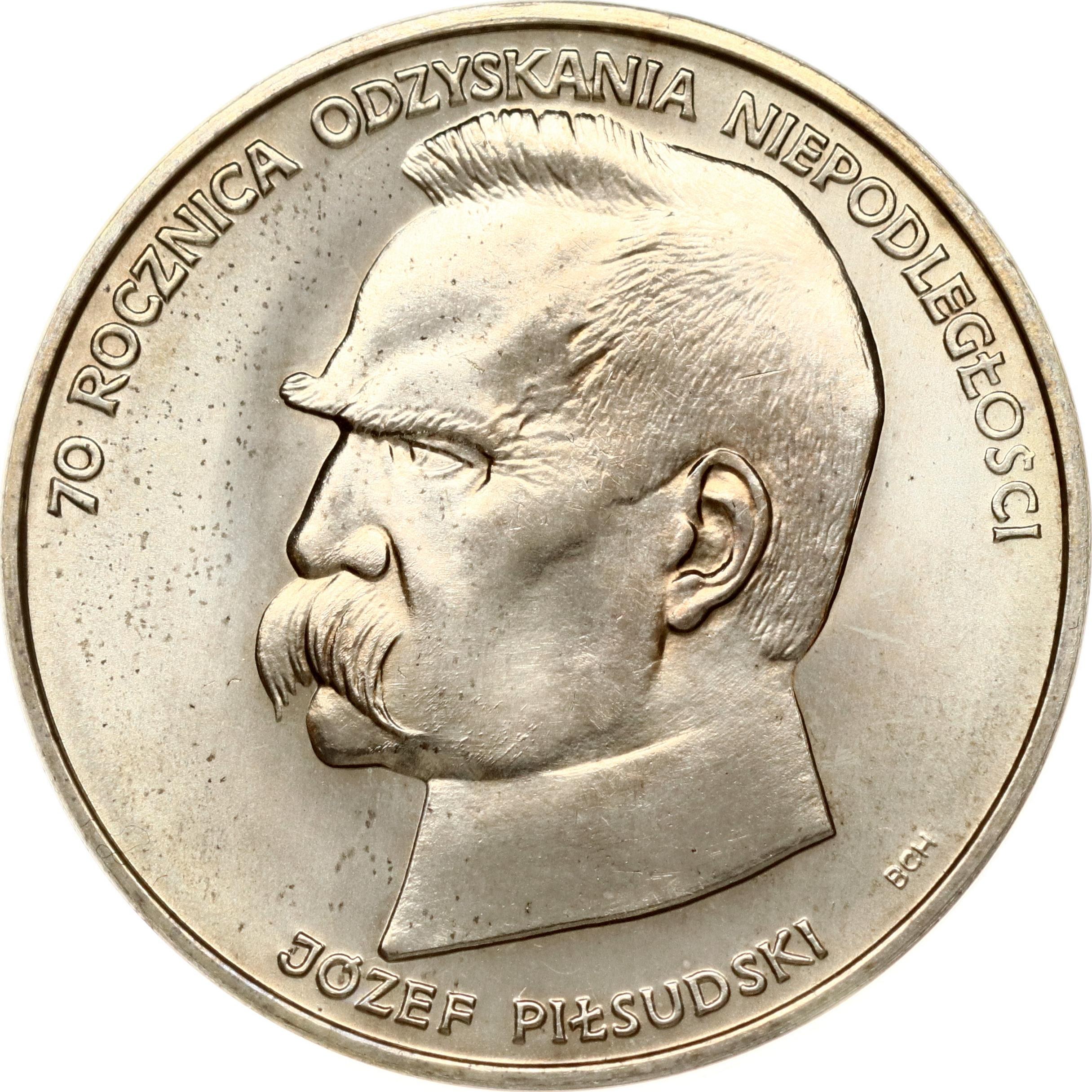 Poland 50 000 Zlotych 1988 MW Jozef Pilsudski - Aukcja internetowa / Licytacja online - Cena ...
