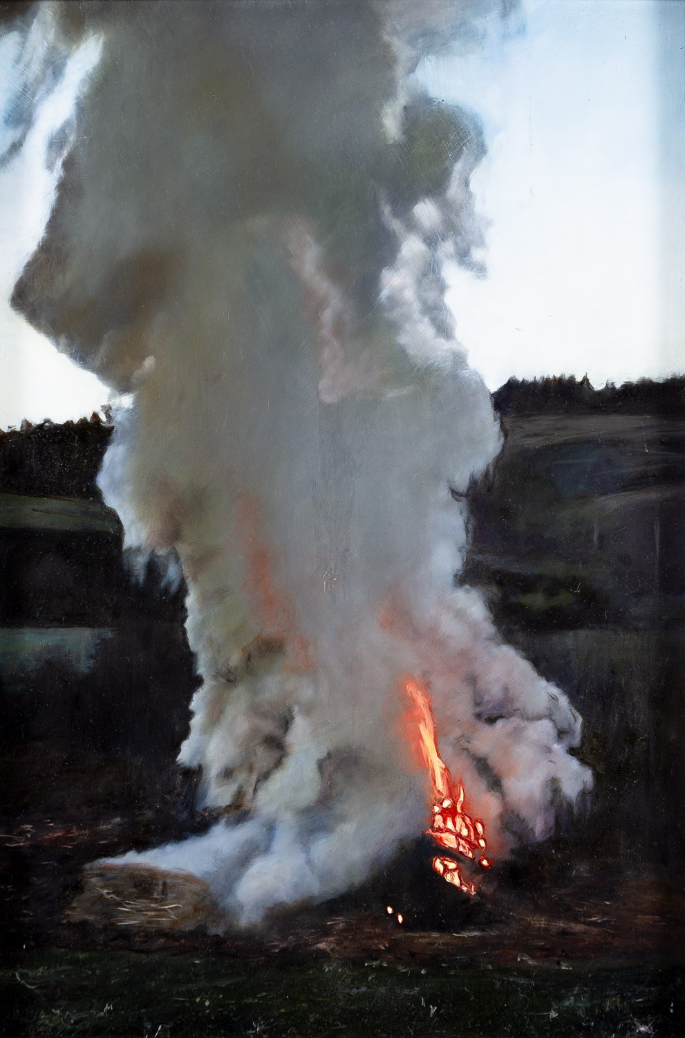 Karol Palczak (b. 1987, Przemyśl), "Smoke," 2020 - Online auction ...