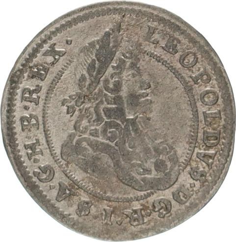 Leopold I. (1657-1705), 1 kr. 1700 FN, Opolí-Nowak, var.: ARCHID. AVS ...