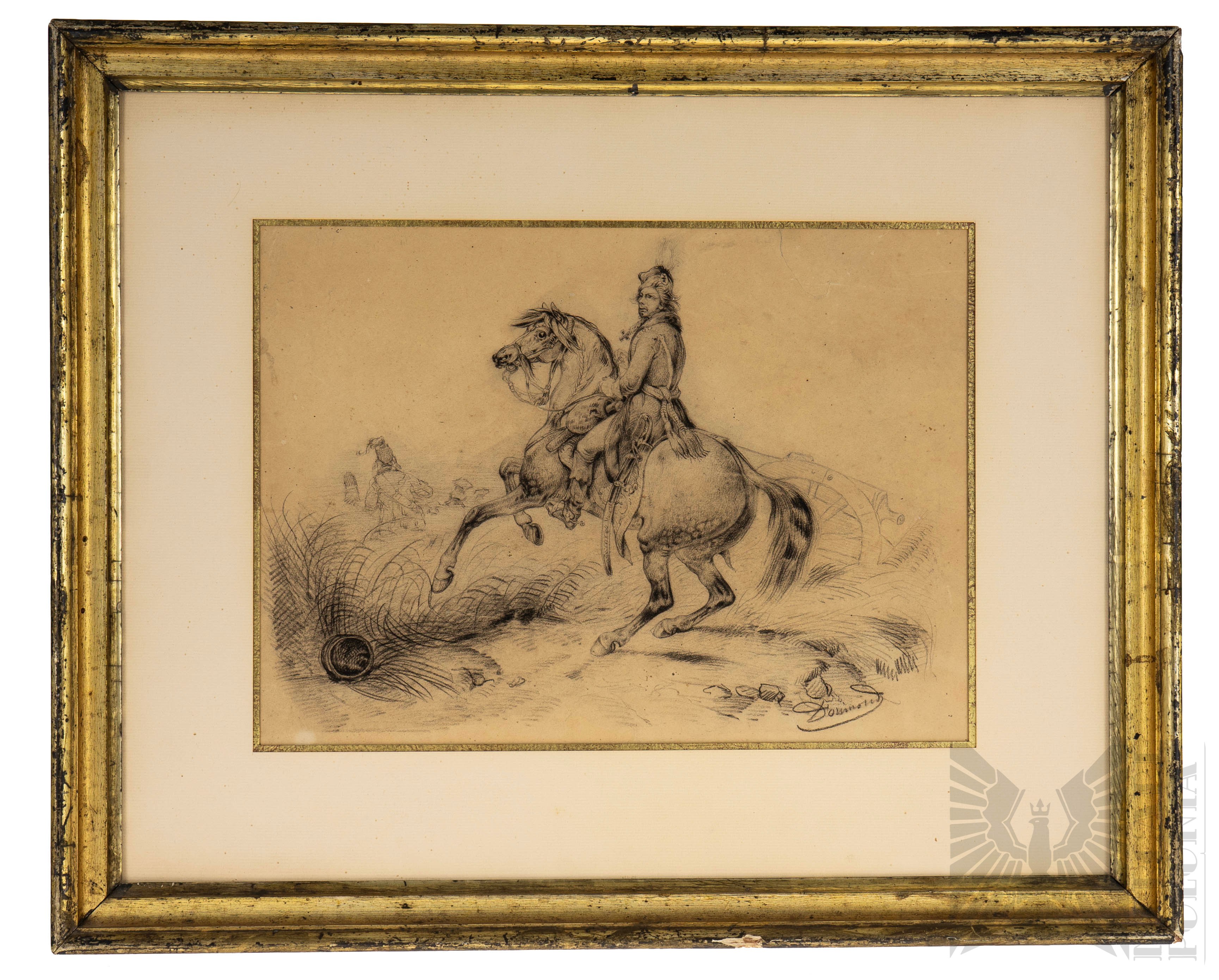 Victor Adam (1801-1867) Tadeusz Kościuszko podczas Bitwy - Aukcja ...