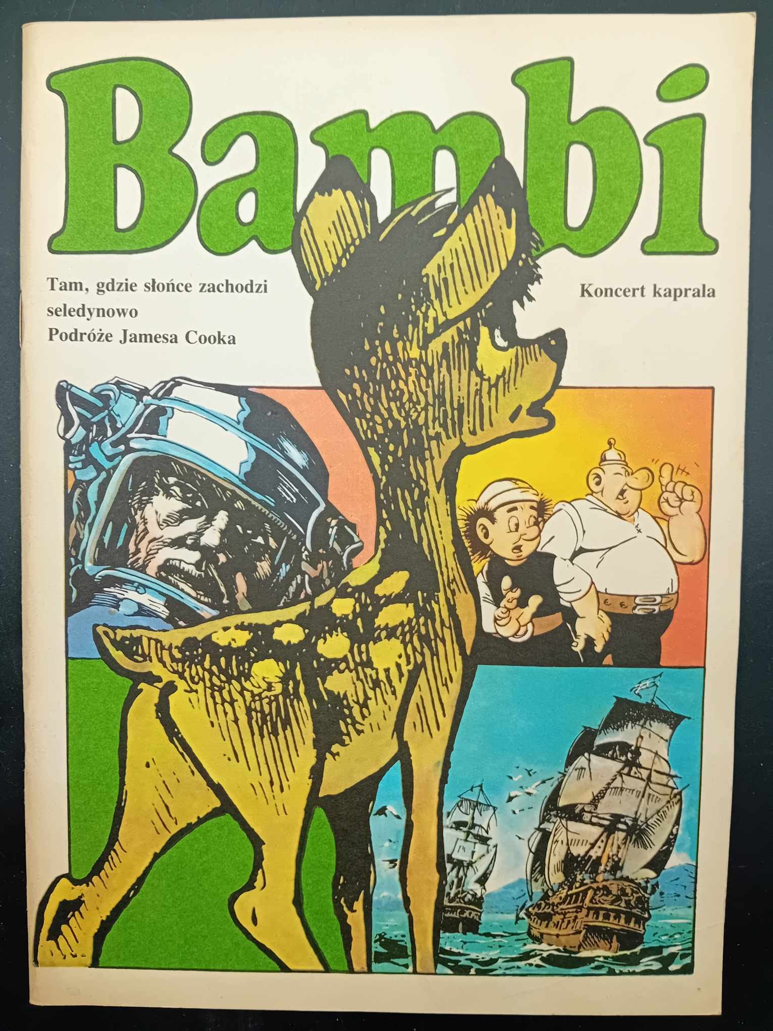 Bambi / Tam, gdzie słońce zachodzi seledynowo / Podróże Jamesa Cooka ...