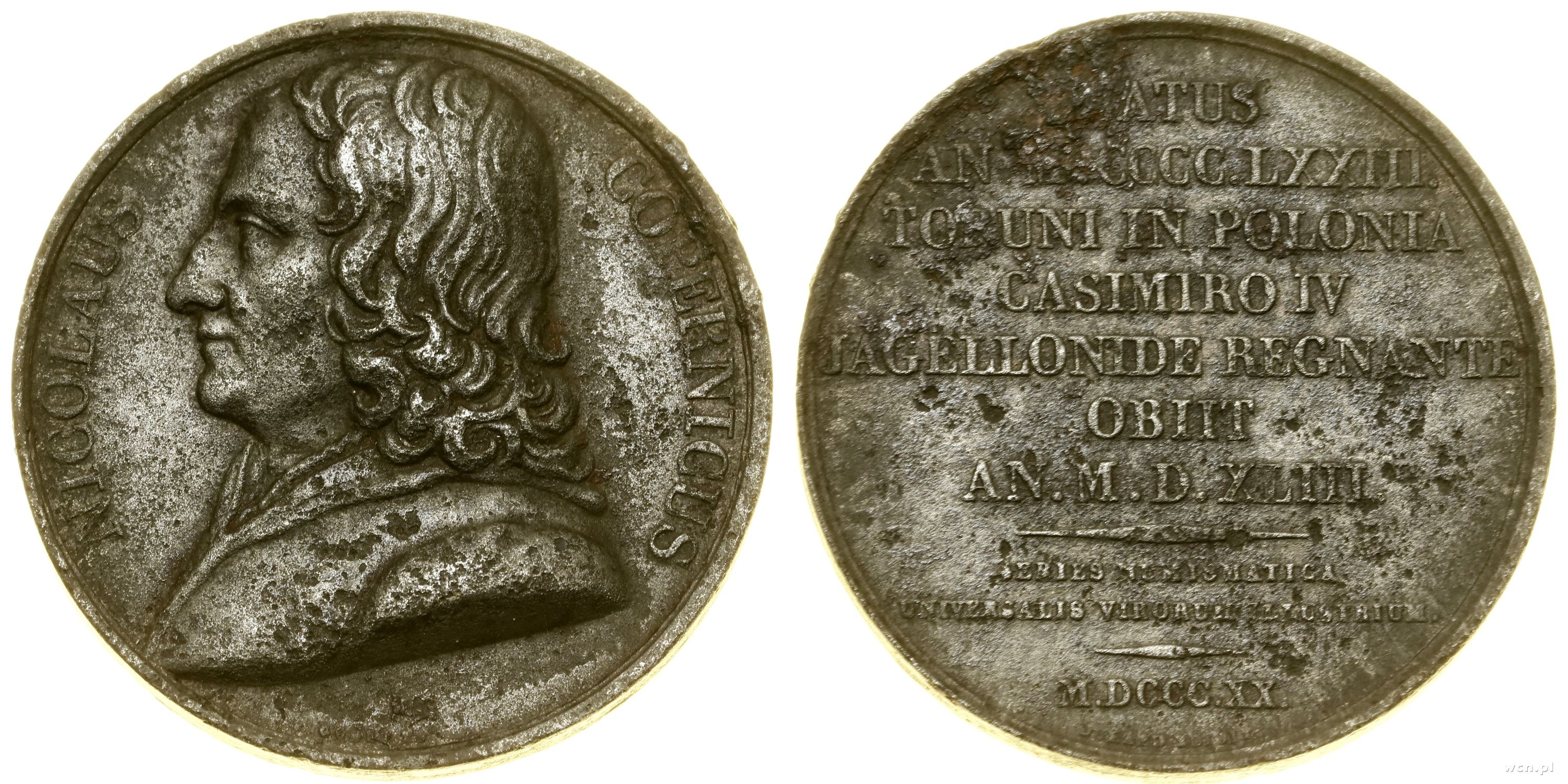 Poland, Nicolaus Copernicus, (later casting of 1820 medal) - Online ...