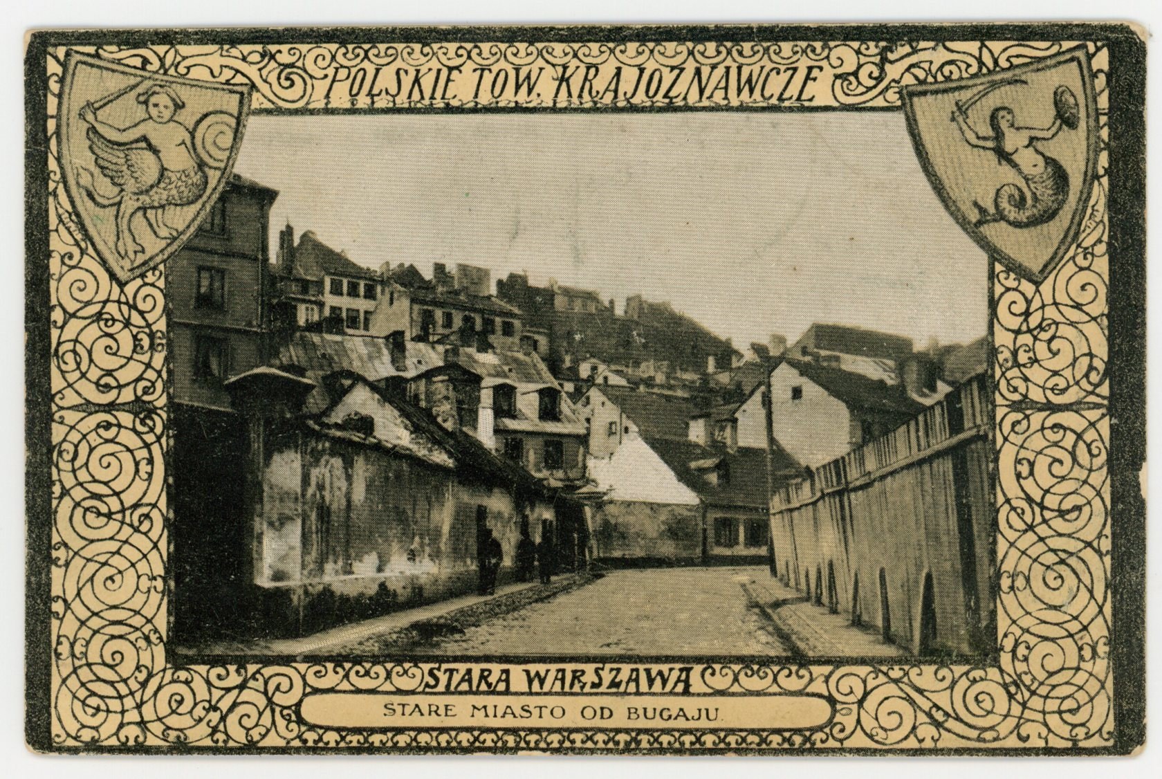 Warszawa - Stare Miasto od Bugaju. Wydawnictwo PTK (1424) - Aukcja ...