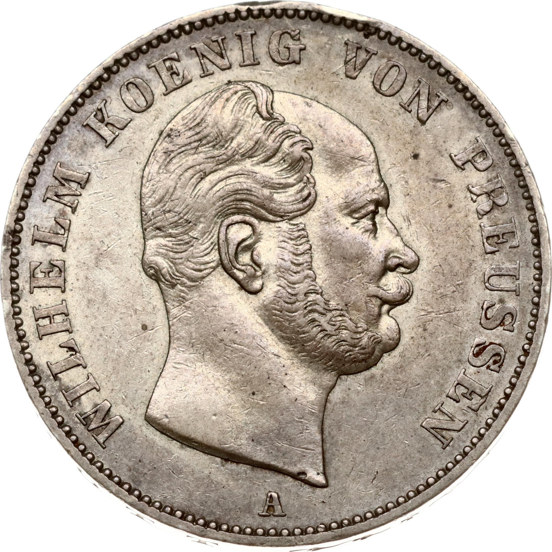 Prussia Taler 1861 A - Aukcja internetowa / Licytacja online - Cena ...
