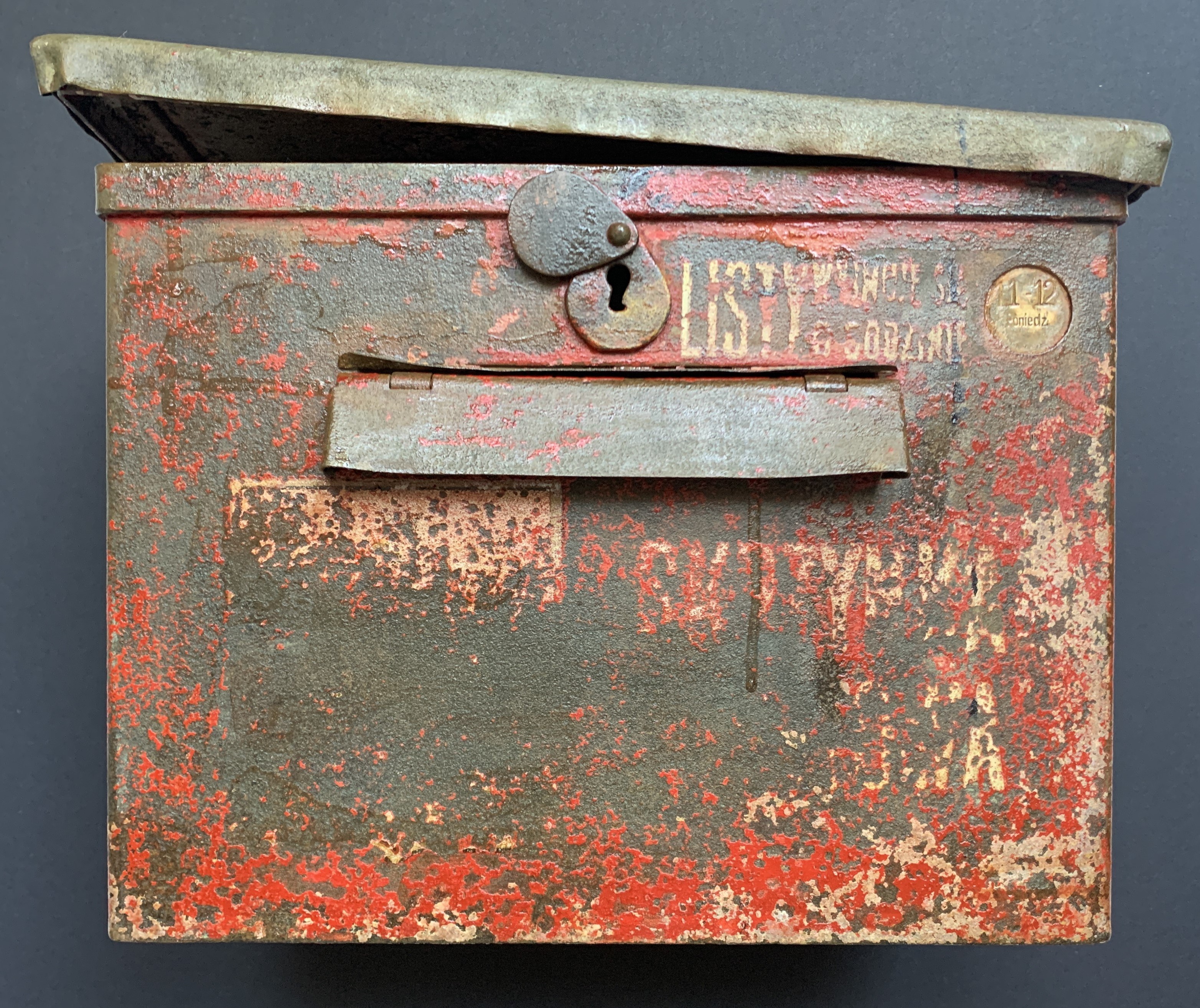 [Warsaw] Pre-war mailbox. [SECOND REPUBLIC] - Online auction / Online ...