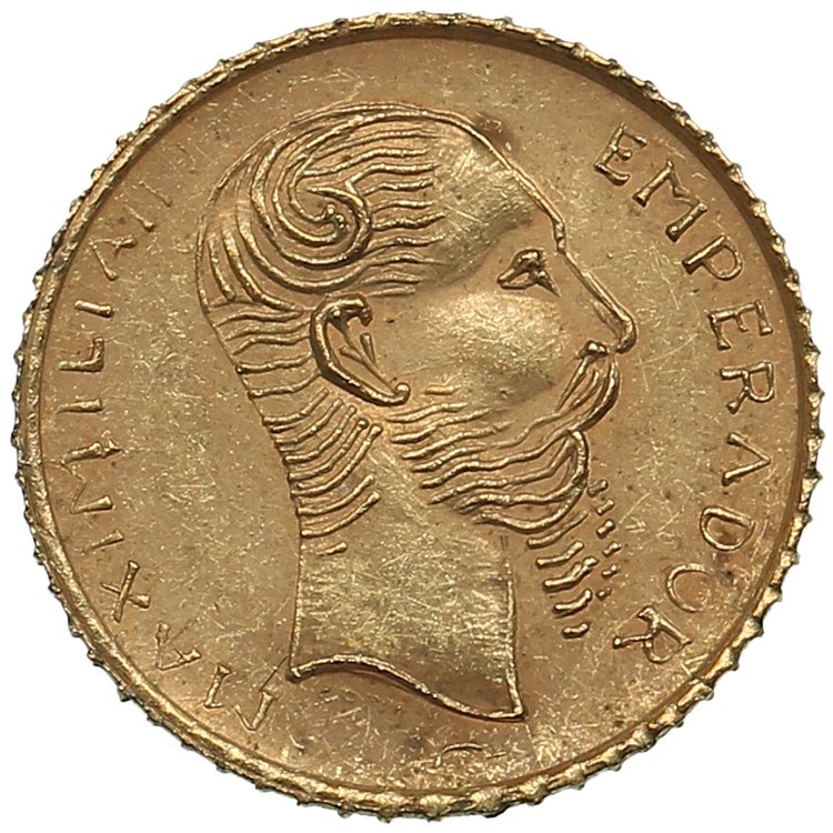 Mexico gold Fantasy Token 1865 - Maximilian I (1864-1867) - Online ...