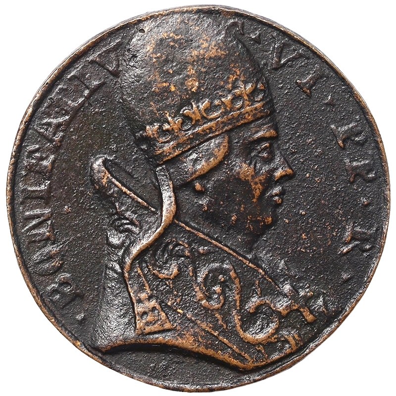Rzym, Bonifacio VI (896), medal n.d., rzadki - Aukcja internetowa ...