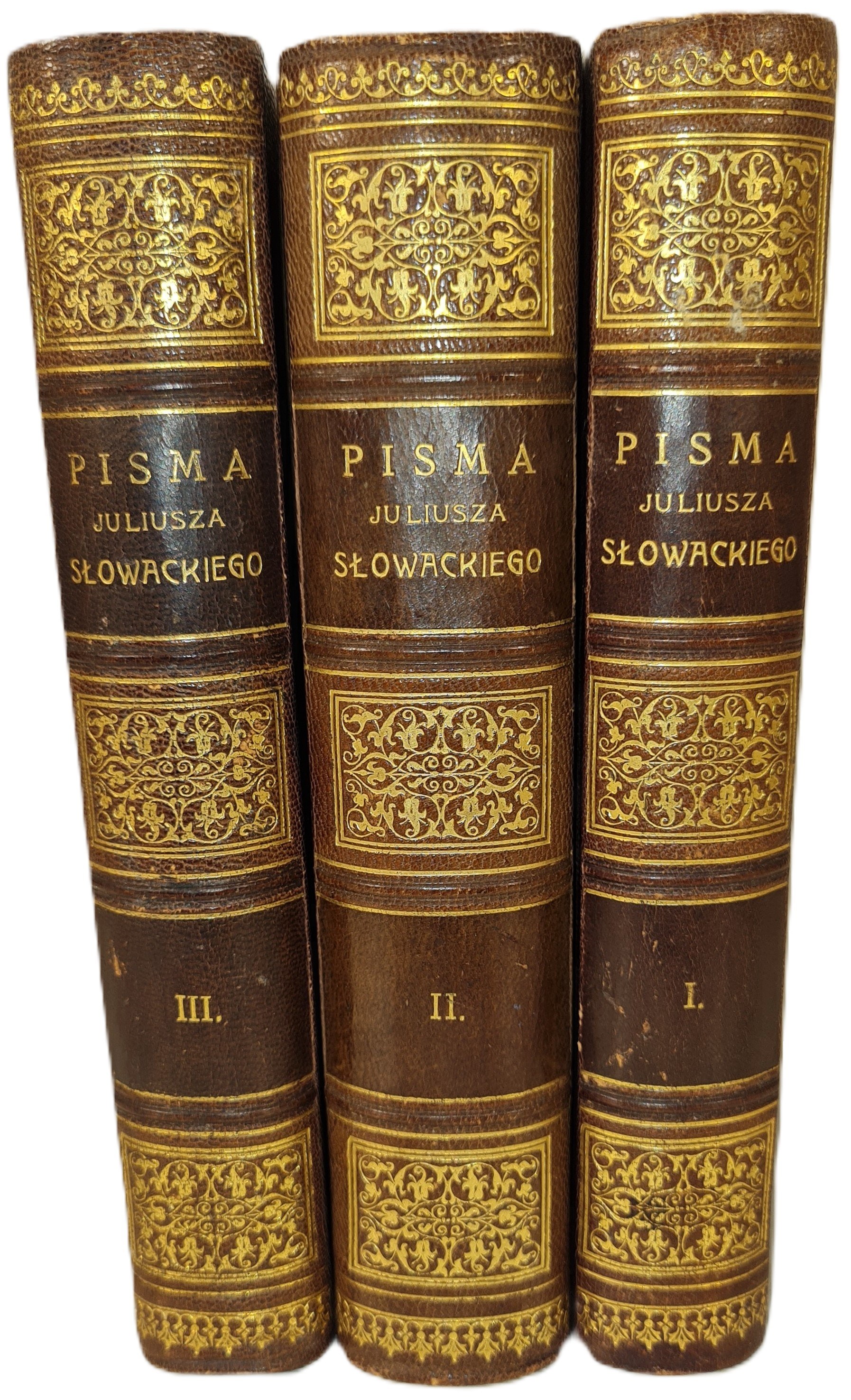 SŁOWACKI Juliusz - PISMA Zbiór utworów wydanych za życia i po śmierci ...