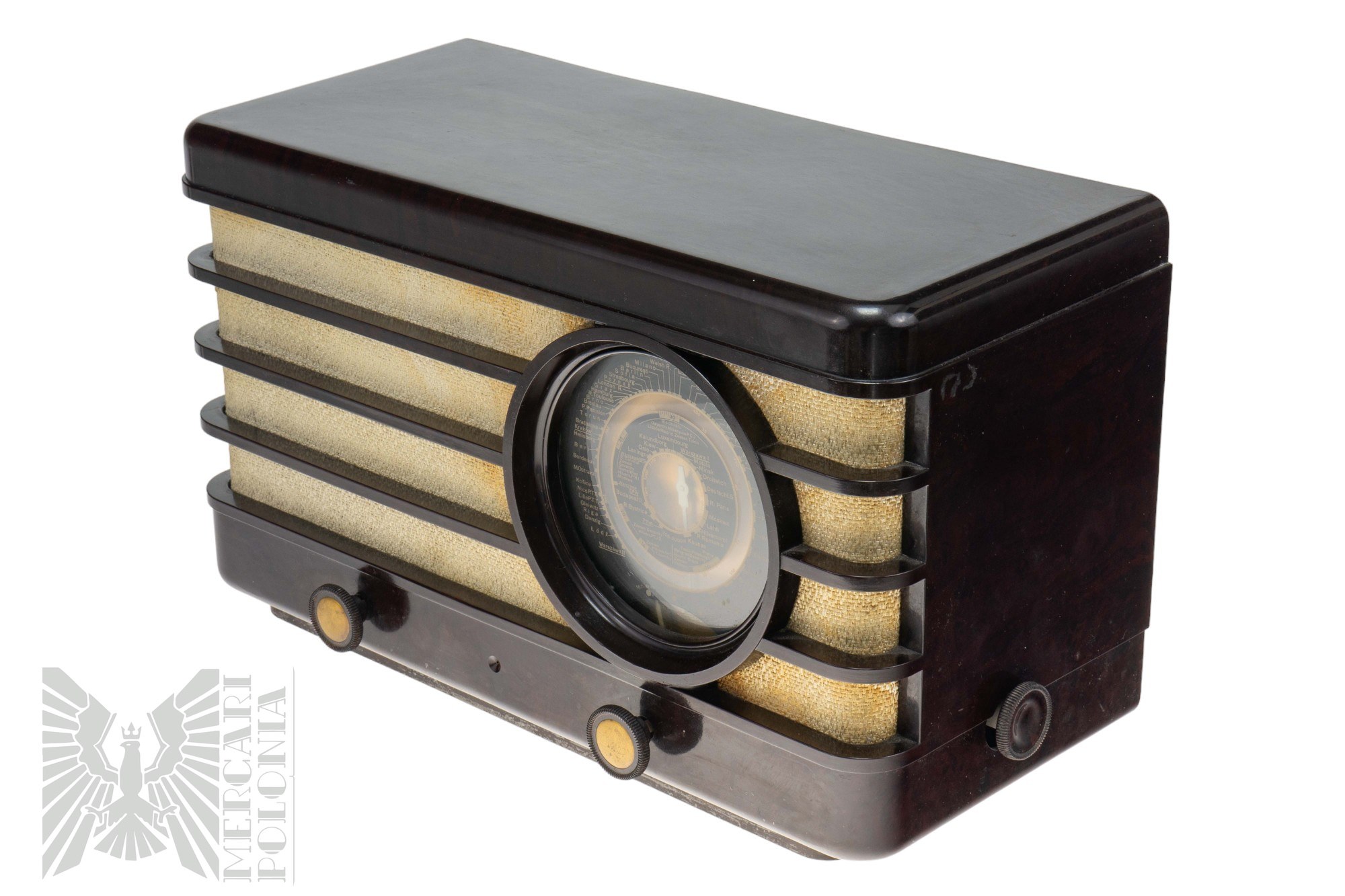 II RP Radio Polskie Art Deco Kosmos K95a Warszawa OneBid