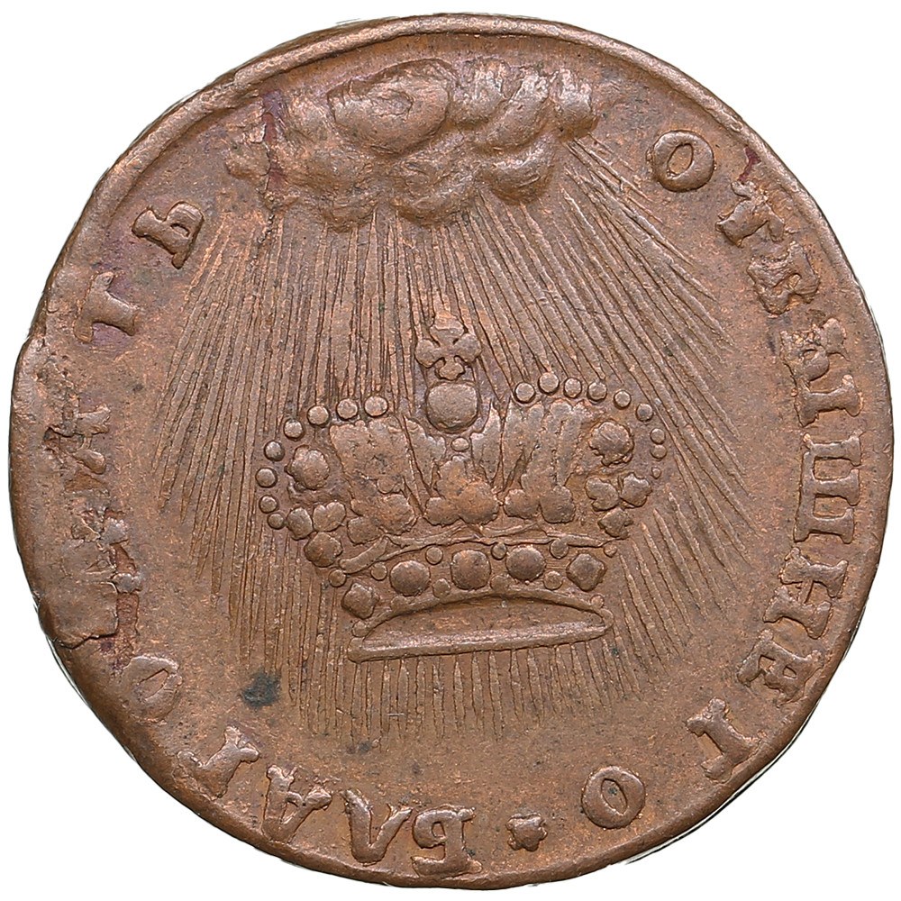 Russia Novodel Copper Jeton 1742 - Koronacja Elżbiety (1741-1762 ...