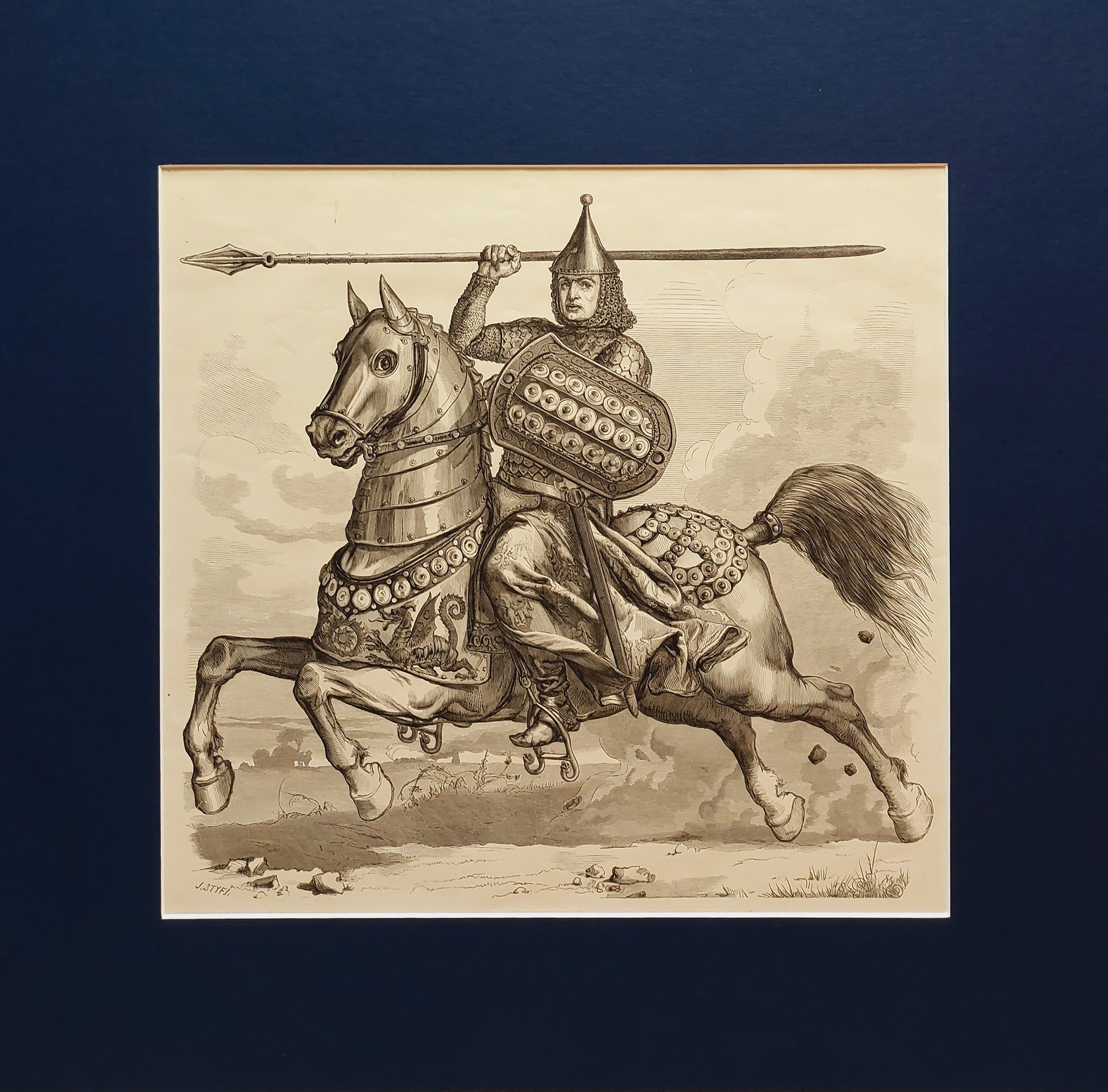 Jan Matejko (1838-1893), Trojden, książę czerski - Aukcja internetowa ...