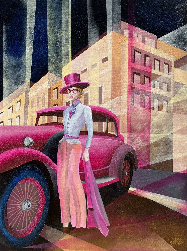 Izabela Bajda, Night lights of the city, 2024 - Online auction / Online bidding - Price - OneBid