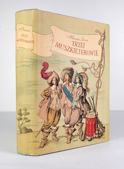 DUMAS A. - Trzej muszkieterowie. Obw. i ilustr. Jerzy Skarżyński. 1955 ...