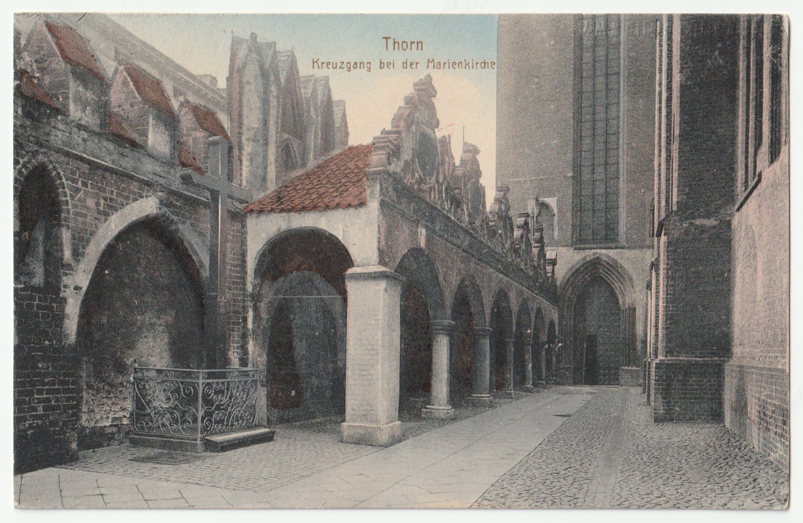 Torun / Thorn - Kreuzgang bei der Marienkirche - Church of the ...