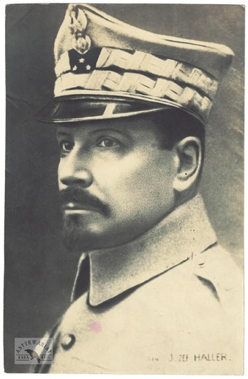 [Polish Army - Gen. Józef Haller - portrait photograph]. [1918 ...