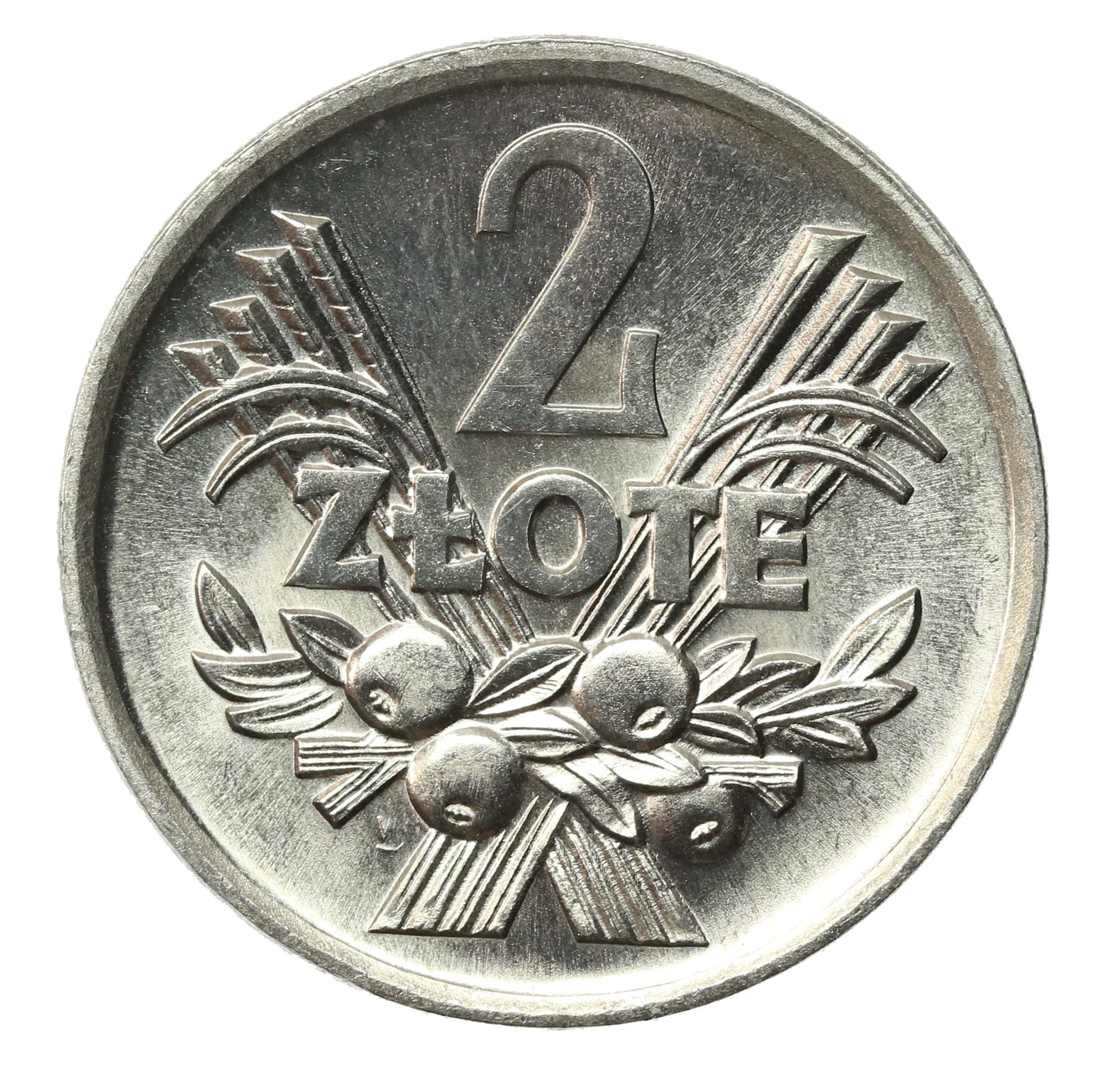 PRL, 2 złote 1970, Jagody (1005) - Aukcja internetowa / Licytacja online - Cena - OneBid