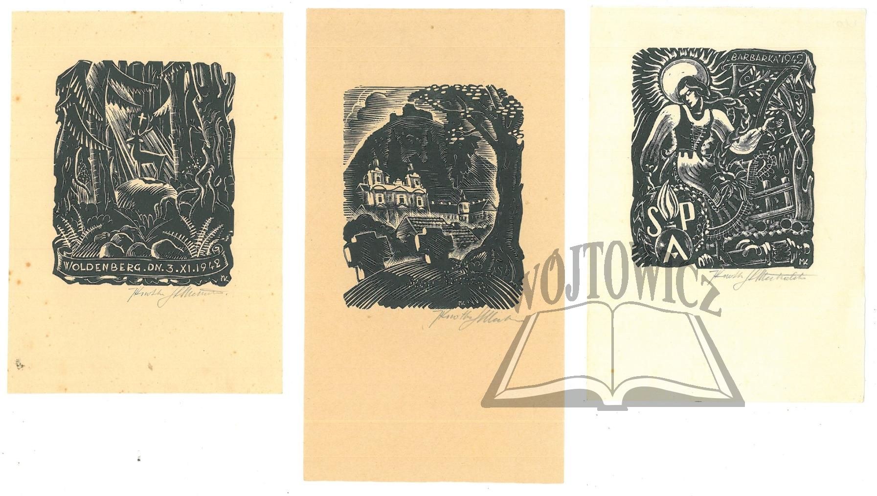 KNOTHE Jan, MICHALSKI Stefan, 3 woodcuts. - Online auction / Online ...