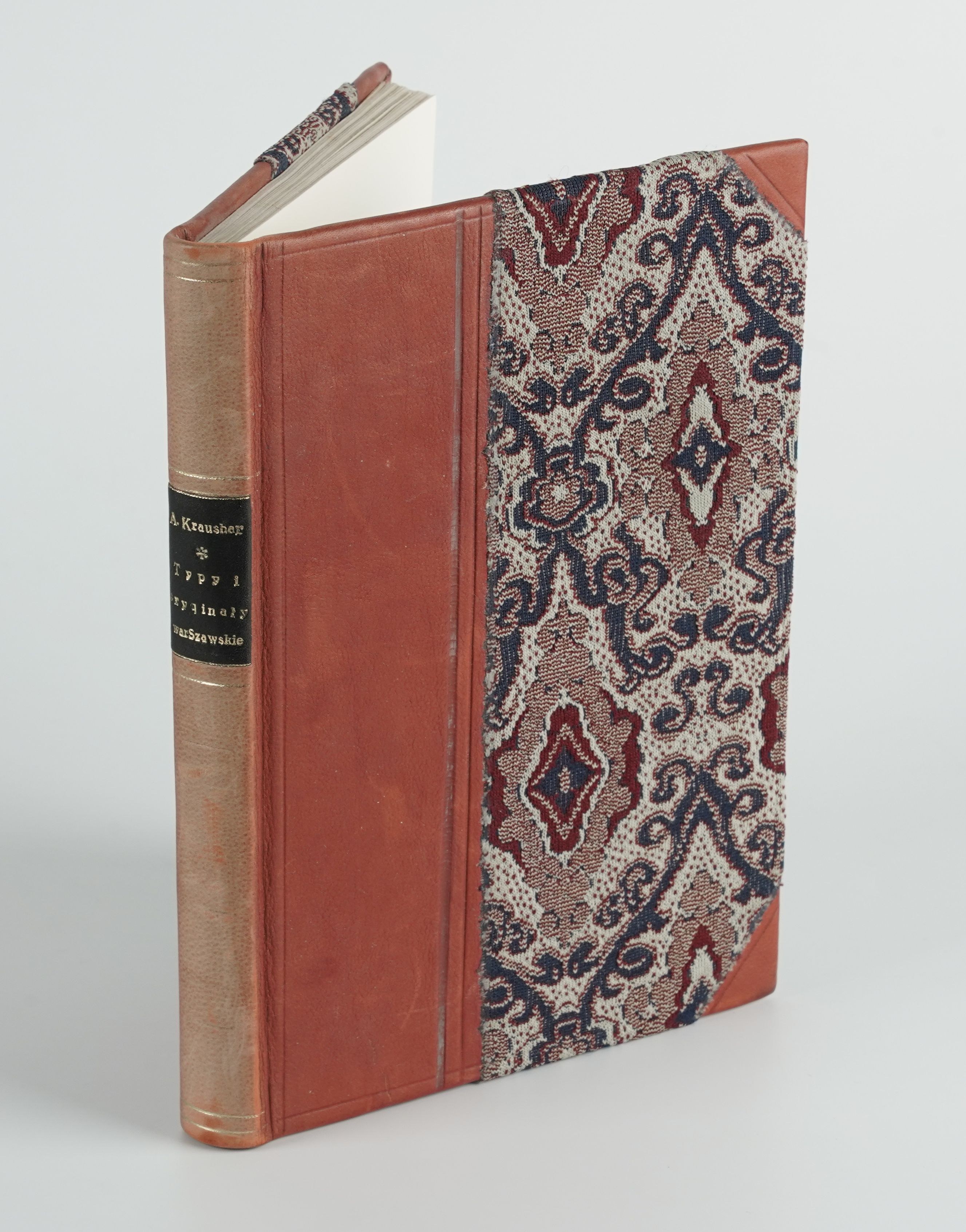 KRAUSHAR Aleksander - Typy i oryginały warszawskie z odleglejszej i mniej odległej przeszłości ...