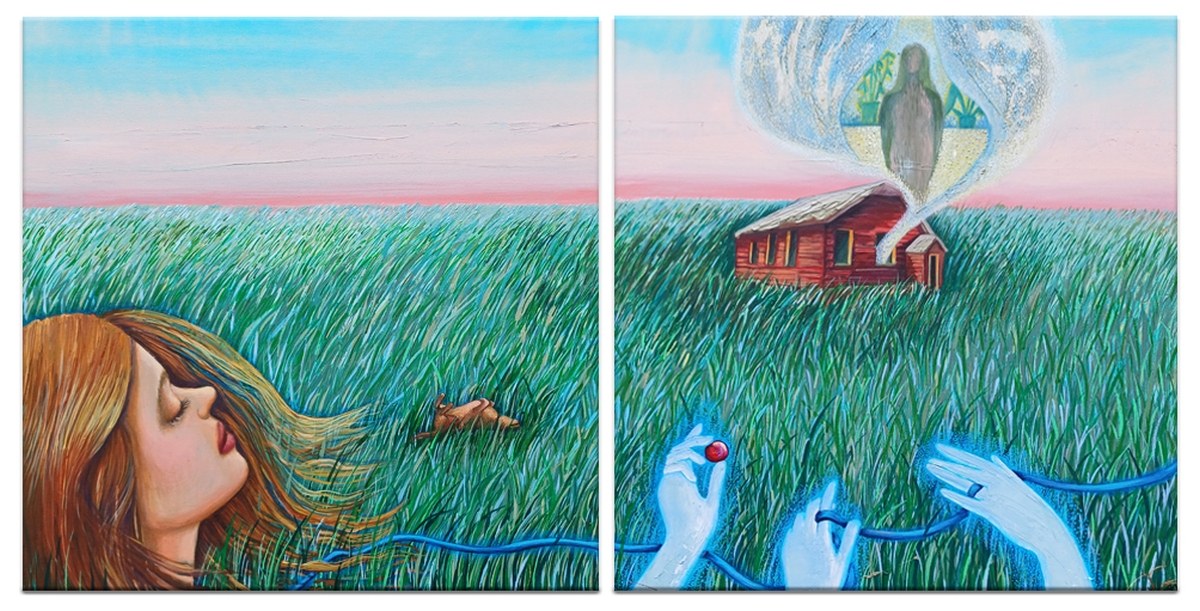 Anna MARCINIAK (ur. 1984), Nowy początek, dyptyk, 2024 - Aukcja ...