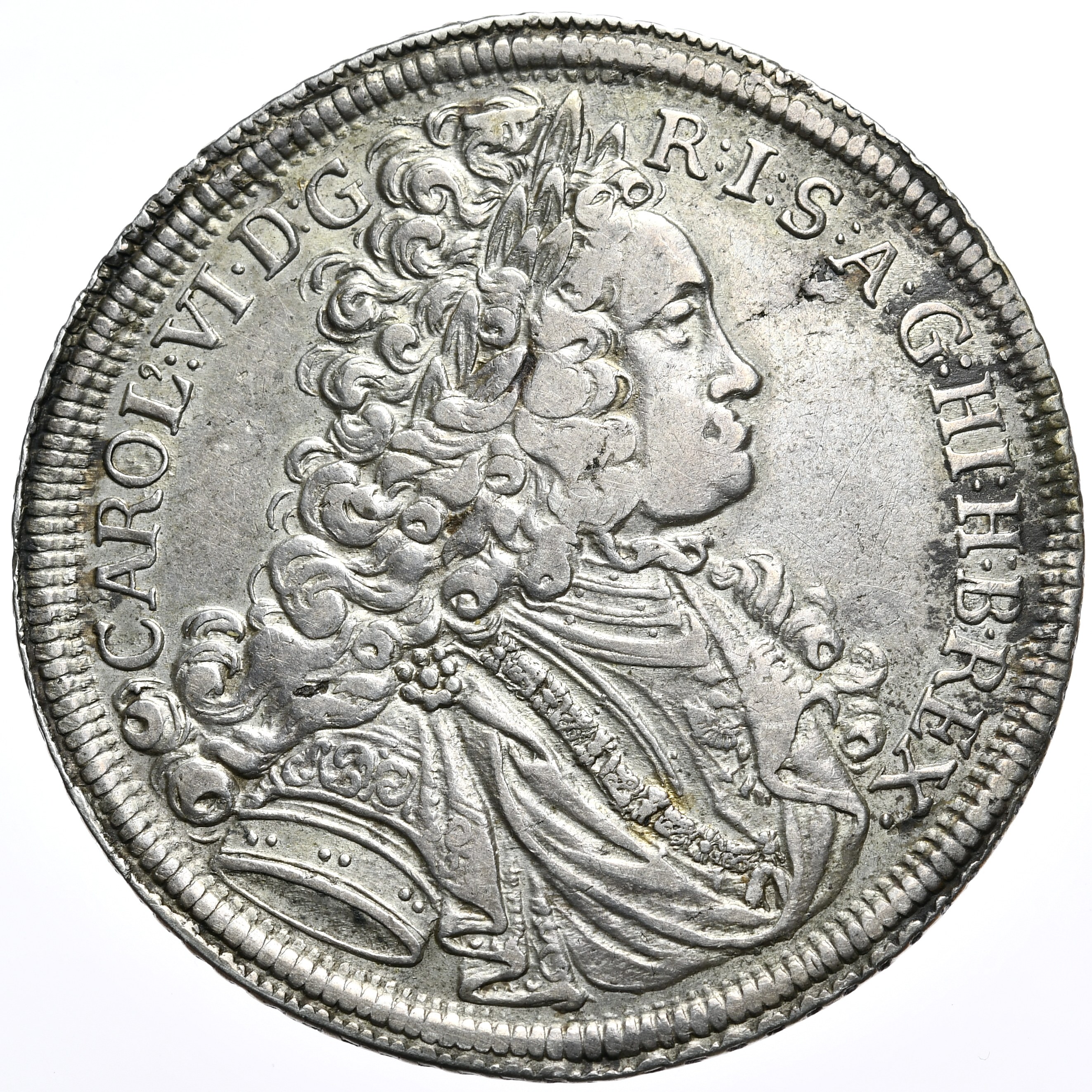 Śląsk, Karol VI, talar 1716, Wrocław - Aukcja internetowa / Licytacja ...