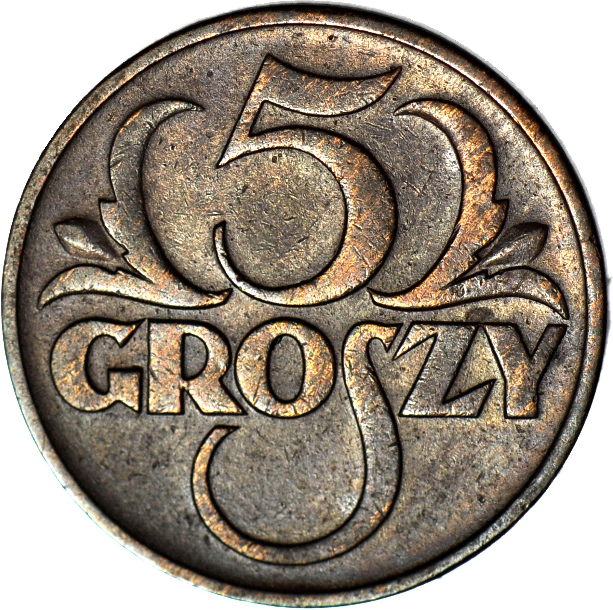 5 groszy 1936, ładne - Aukcja internetowa / Licytacja online - Cena - OneBid