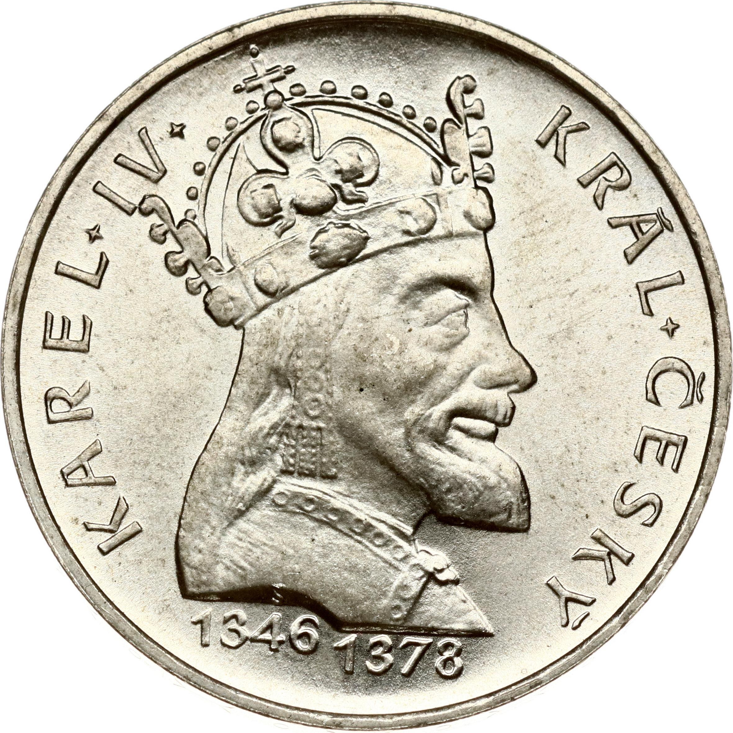 Czechosłowacja 100 Korun 1978 Król Karol IV - Aukcja internetowa ...